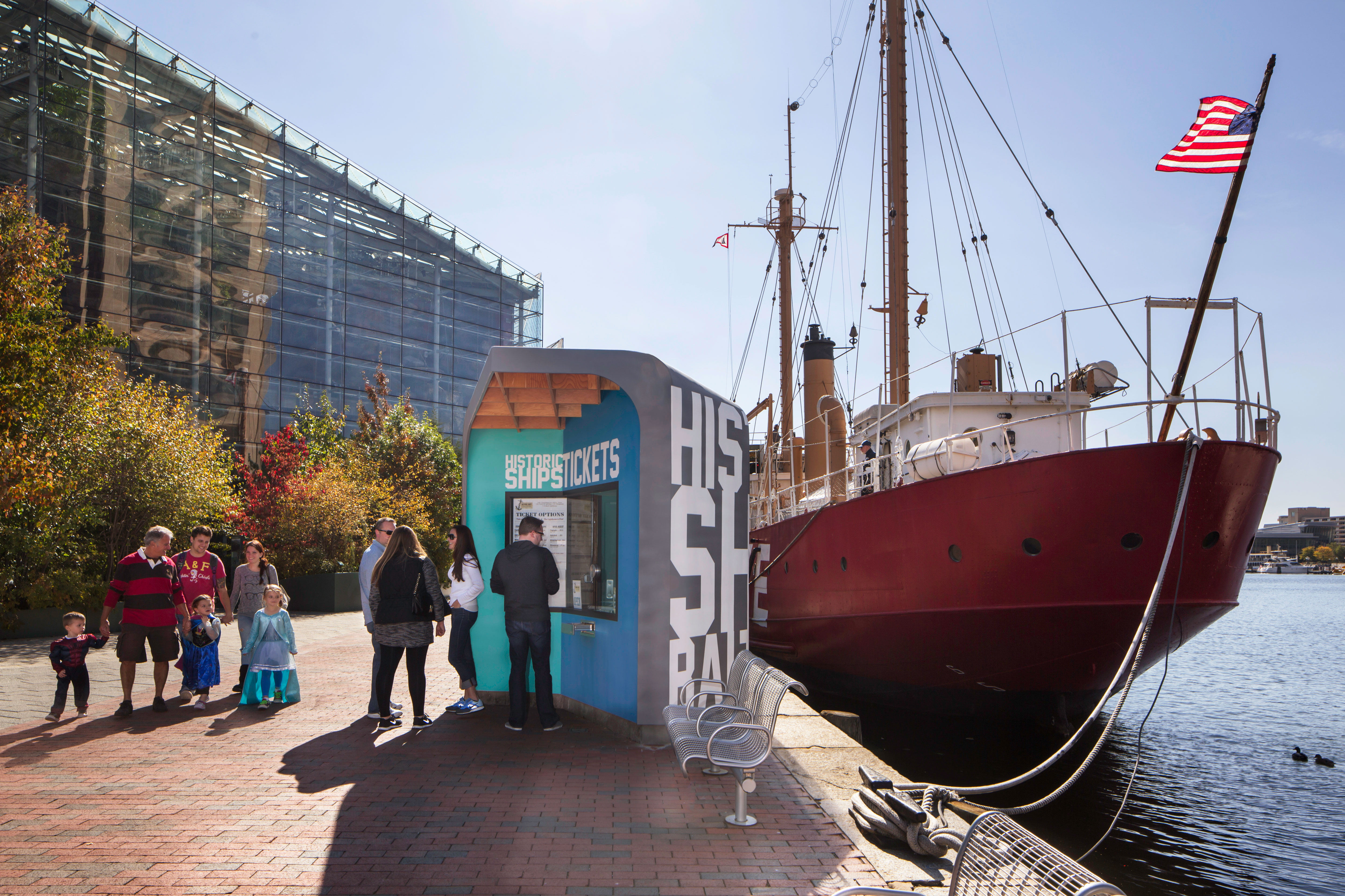 Pier 3 Ticket Booth by Ziger|Snead Architects - Architizer
