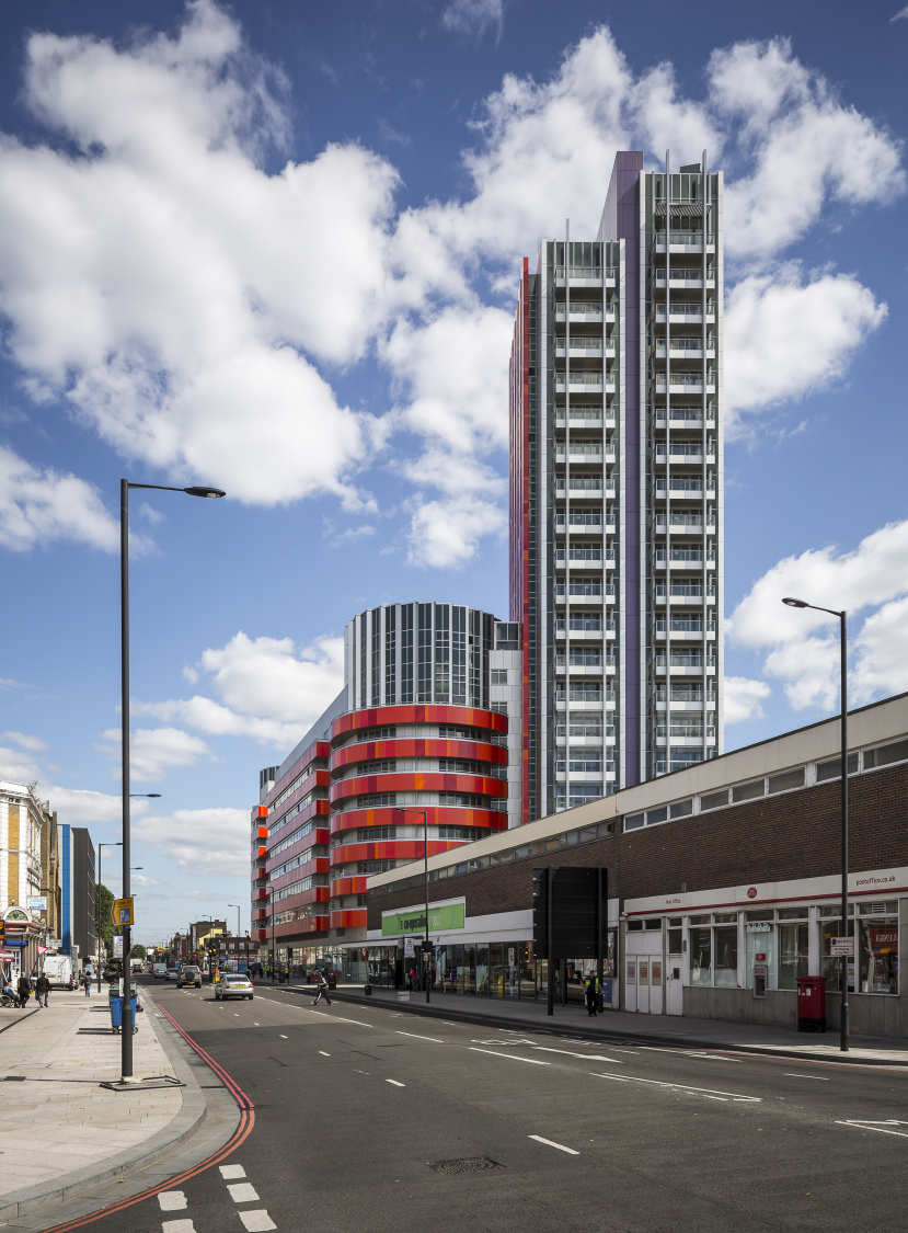 Rathbone Market Phase 1 'Vermilion' by CZWG Architects - Architizer