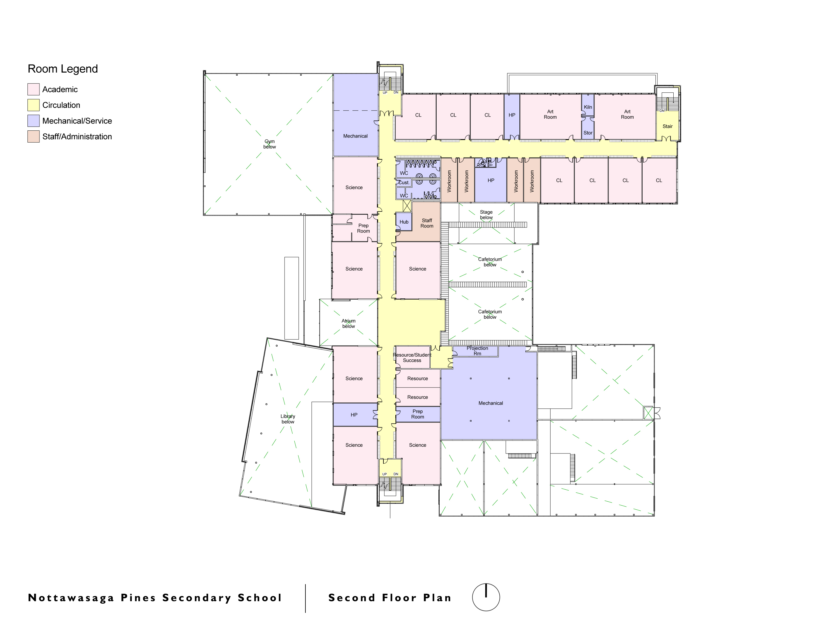 Idea 1169075: Nottawasaga Pines Secondary School by Snyder Architects ...