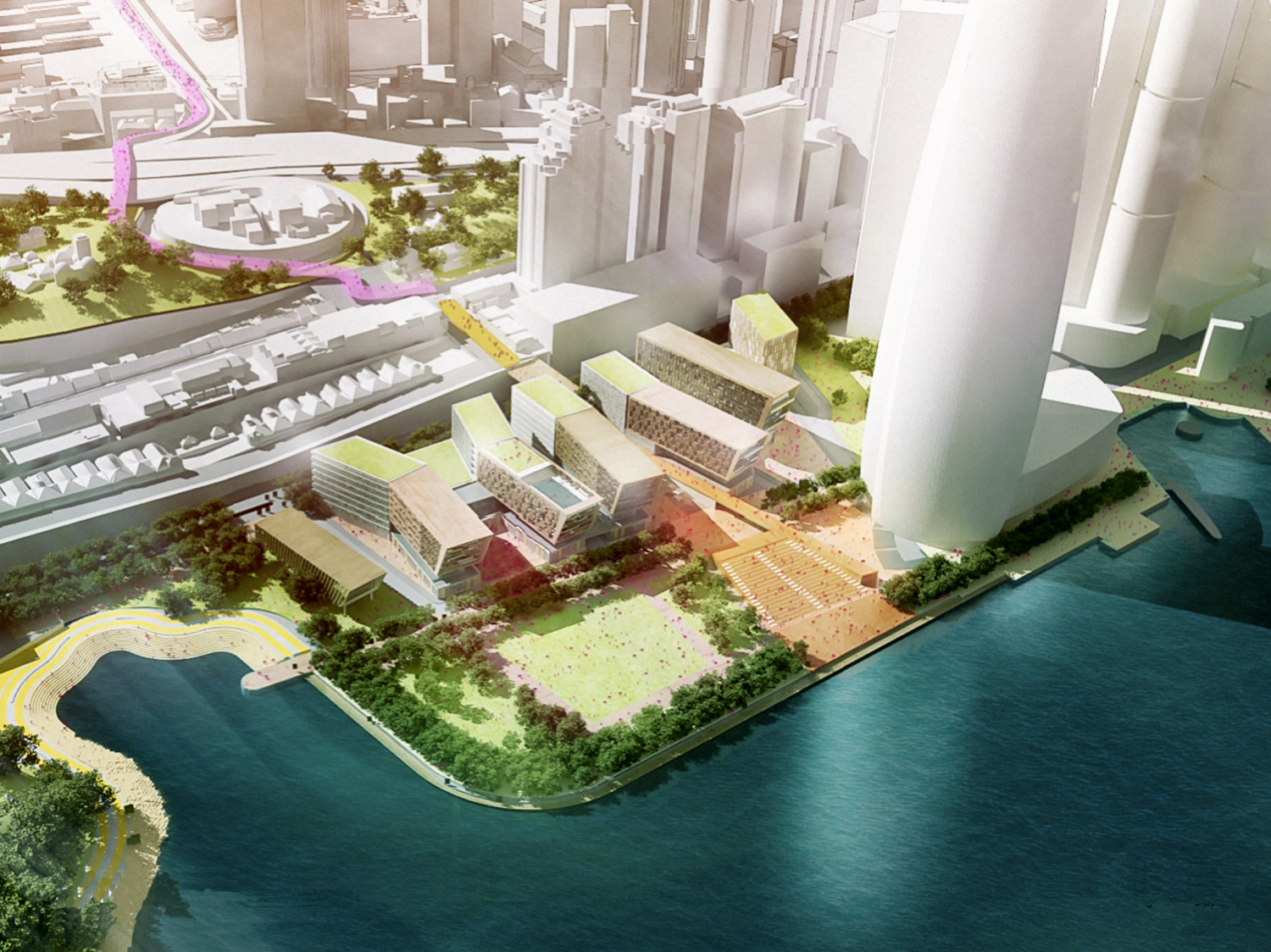 Central Barangaroo by Skidmore, Owings & Merrill (SOM) - Architizer