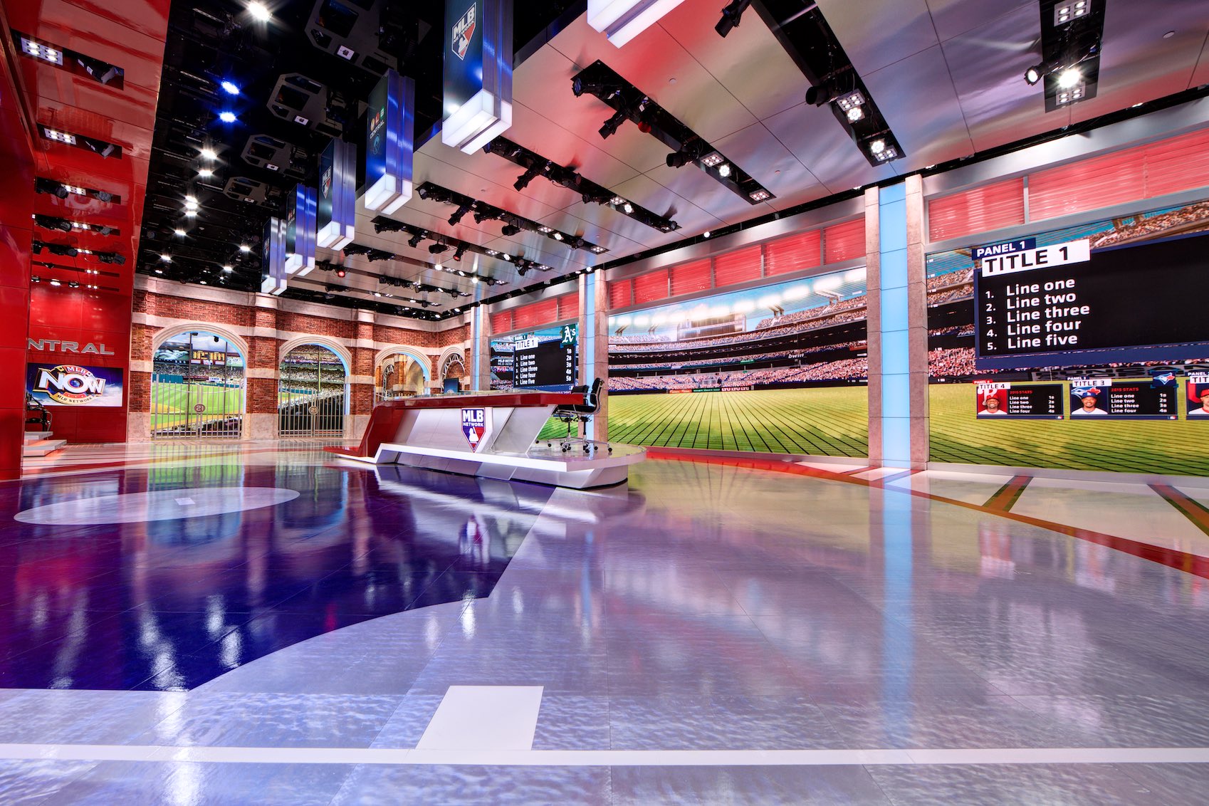 MLB Broadcast Environment by Clickspring Design - Architizer