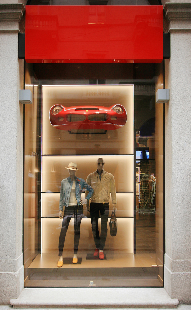 Ferrari Store Milan by Iosa Ghini Associati - Architizer