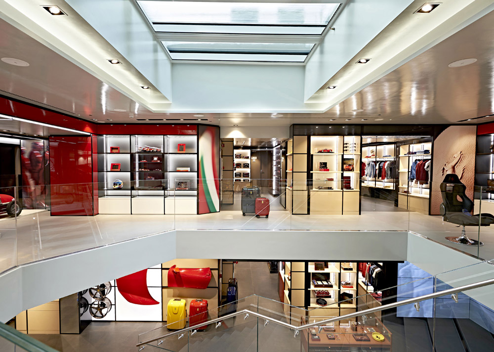 Ferrari Store Milan by Iosa Ghini Associati - Architizer