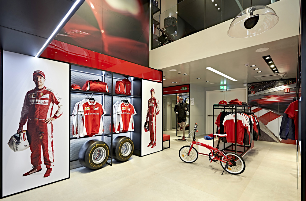 Ferrari Store Milan by Iosa Ghini Associati - Architizer