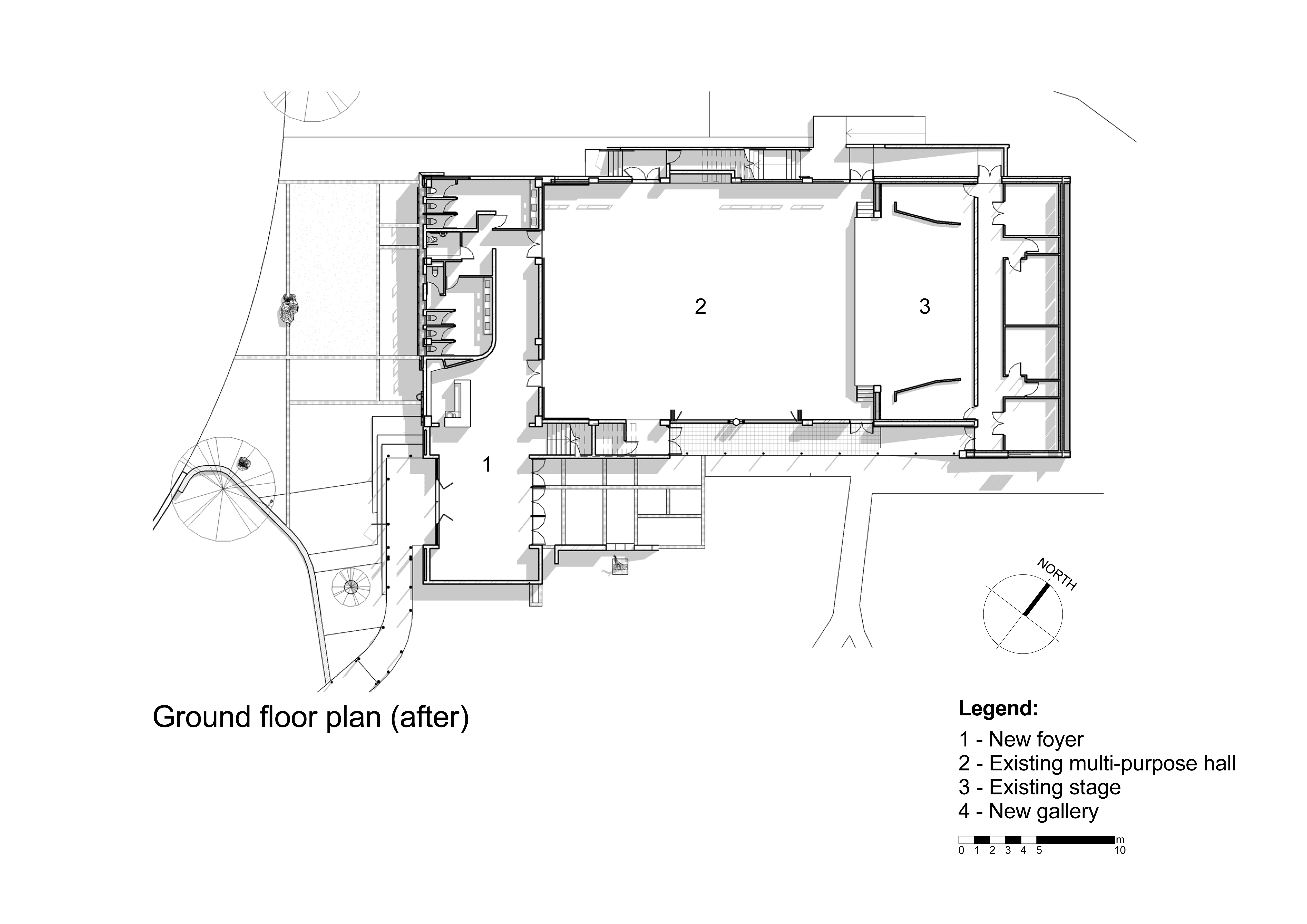 AHMP Girls School Addition to School Hall by Mathews and Associates ...