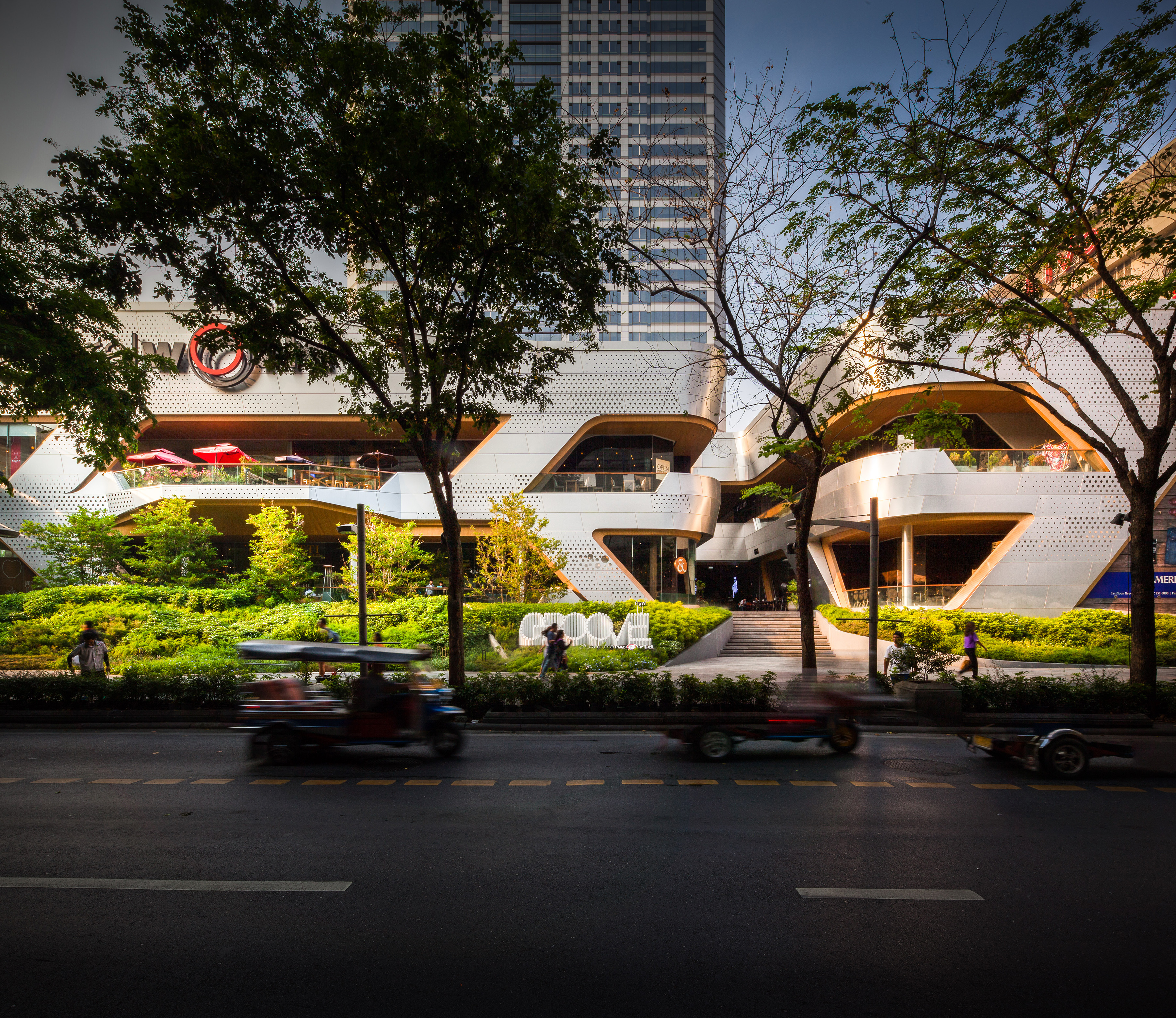 Walk of the Town : The landscape architectural design at Groove Bars ...