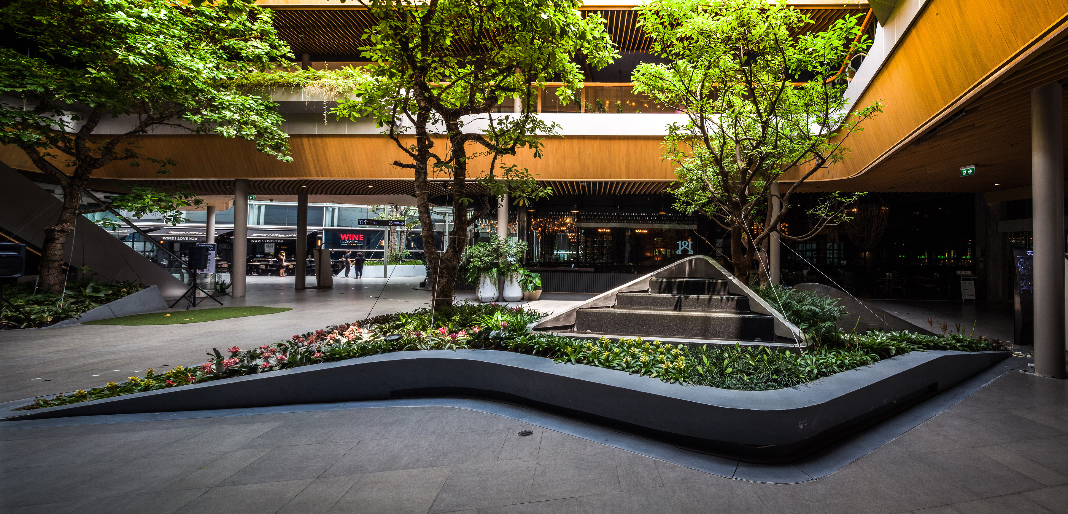 Walk of the Town : The landscape architectural design at Groove Bars ...