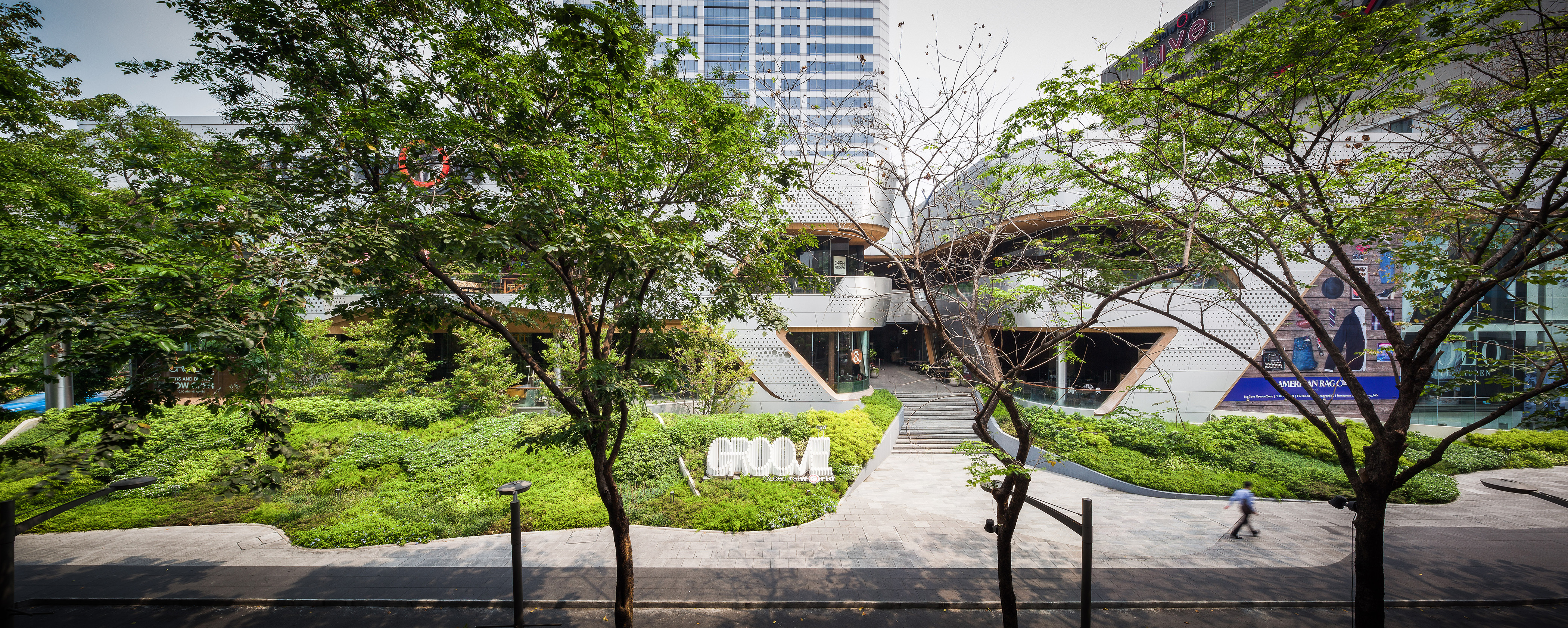 Walk of the Town : The landscape architectural design at Groove Bars ...