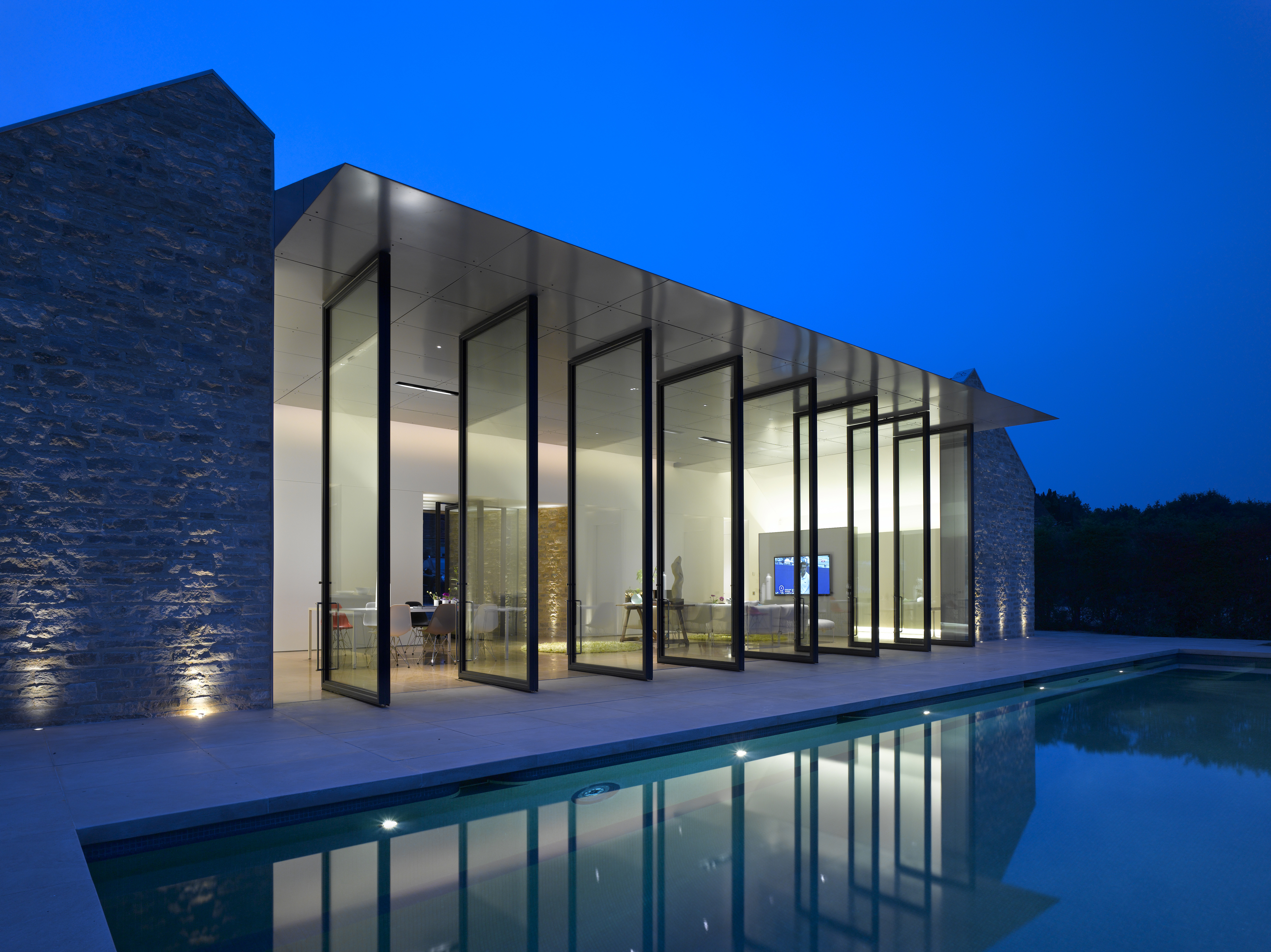 Appleton Manor Pool House by Stephen Marshall (Urbanism) Ltd - Architizer