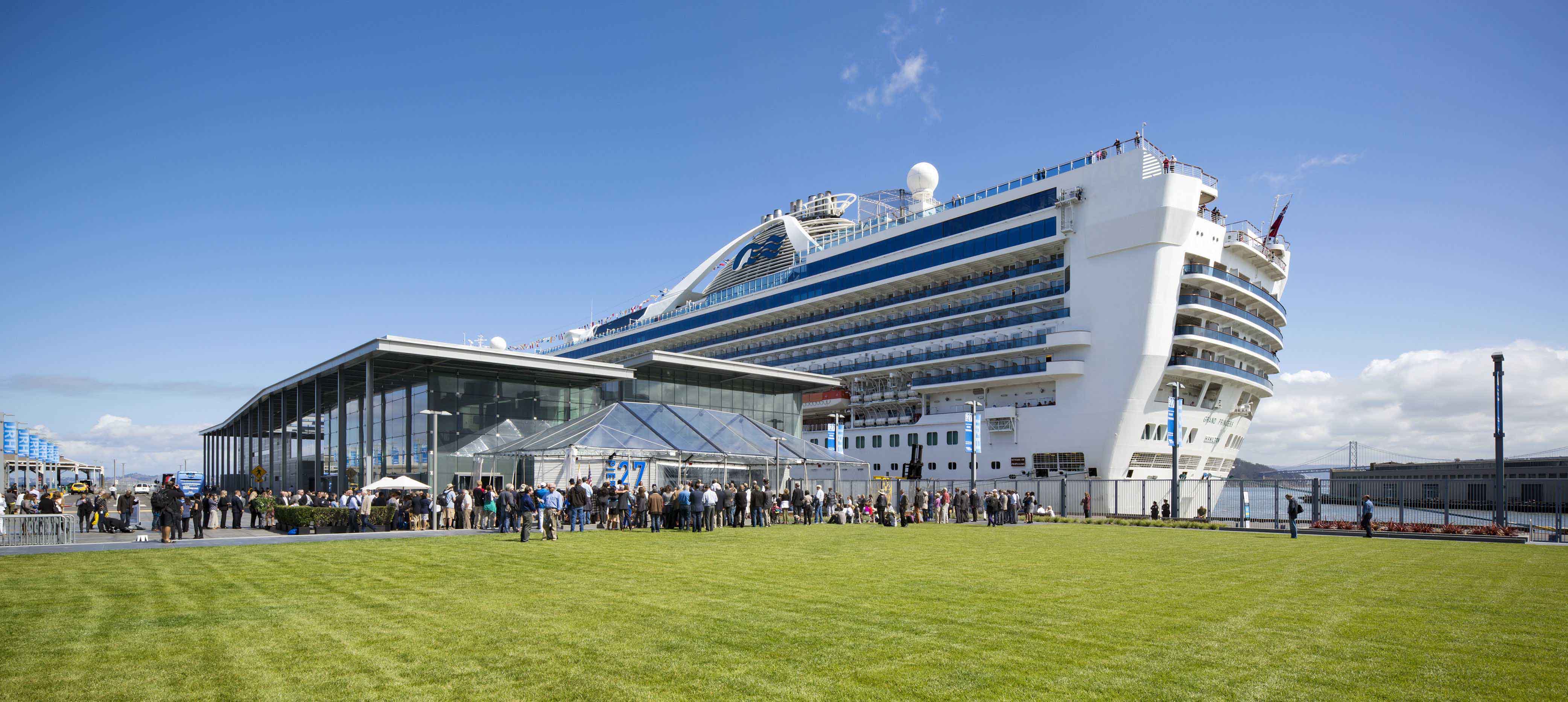 James R. Herman Cruise Terminal Project at Pier 27 by KMD Architects ...