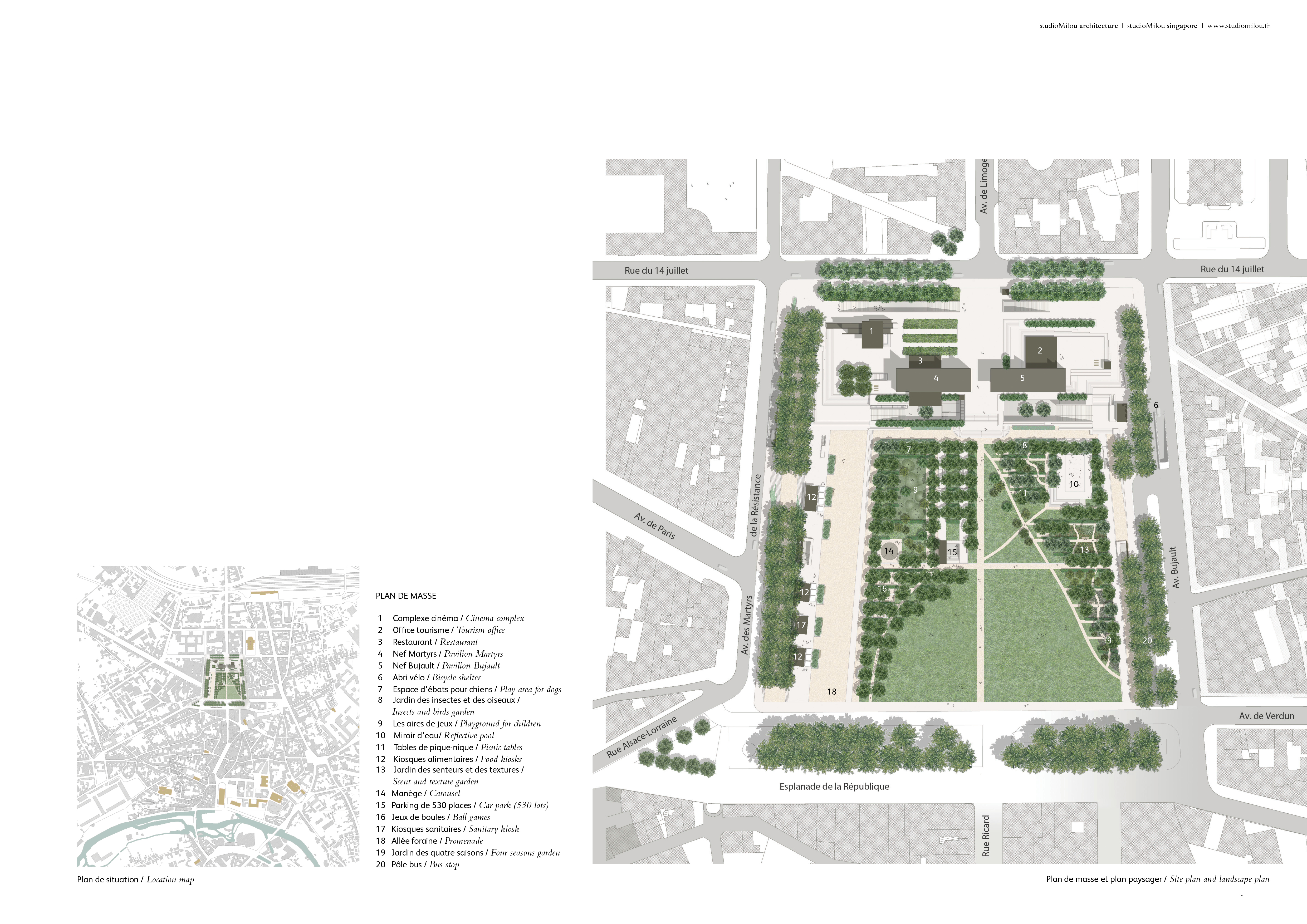 Place de la Breche by studioMilou Singapore and studioMilou ...