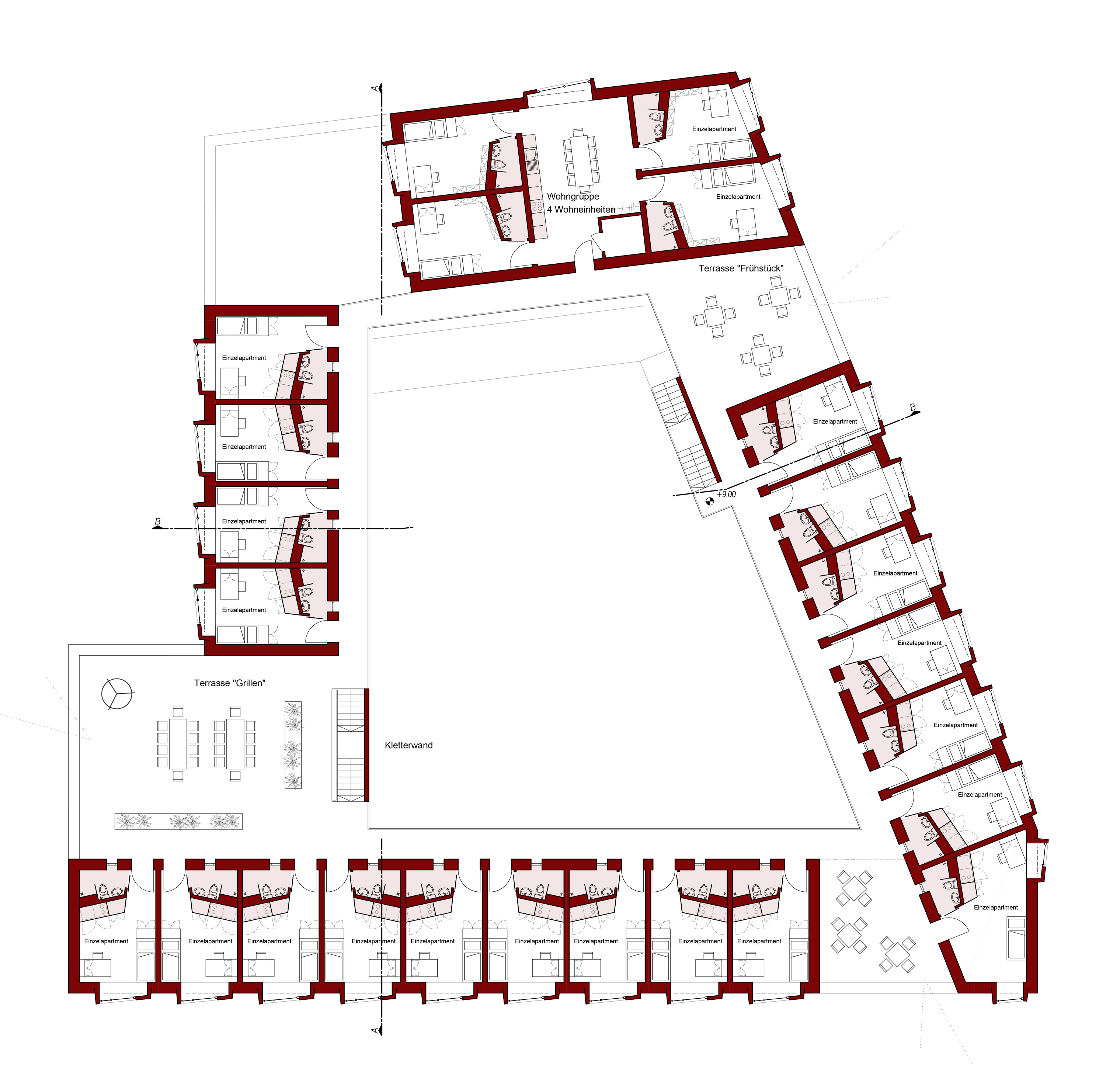 Student Housing, Hof by planBar.architektur - Architizer