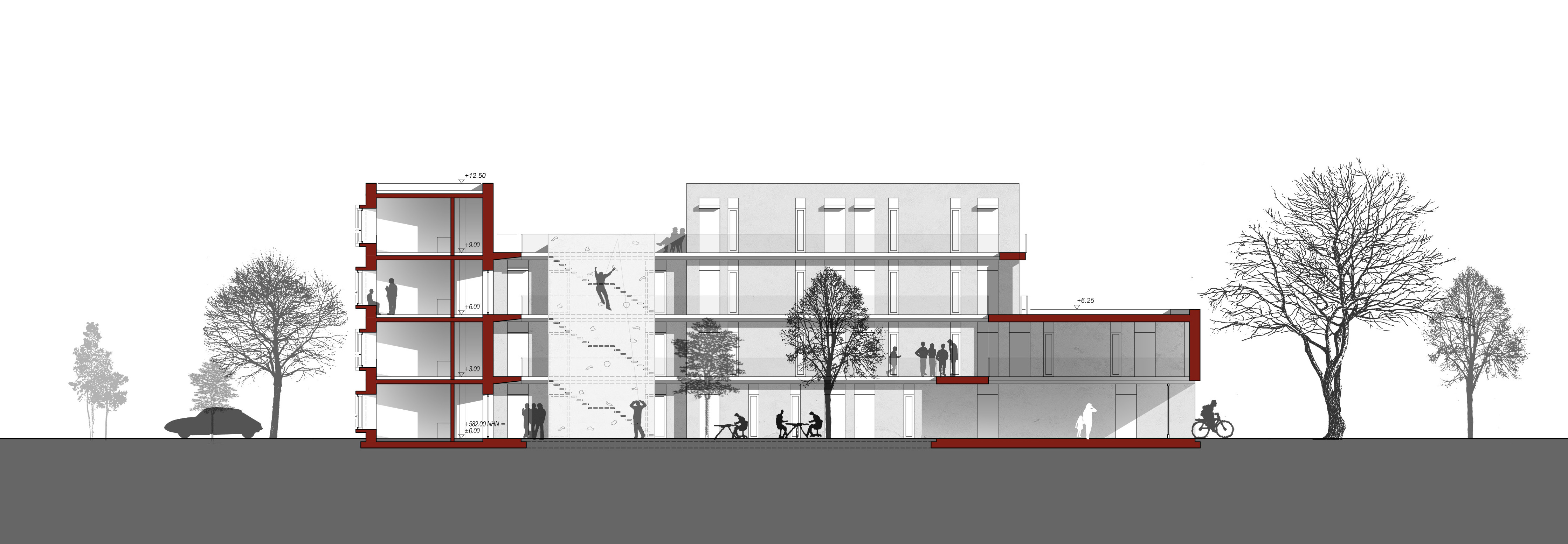 Student Housing, Hof by planBar.architektur - Architizer