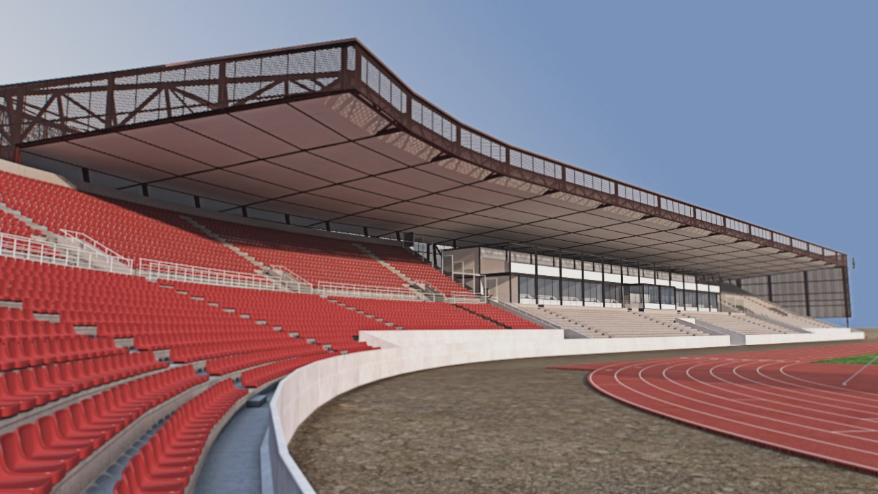 MODULAR STADIUM IN MEXICO CITY by JAVIER GARCIA ALDA architect - Architizer