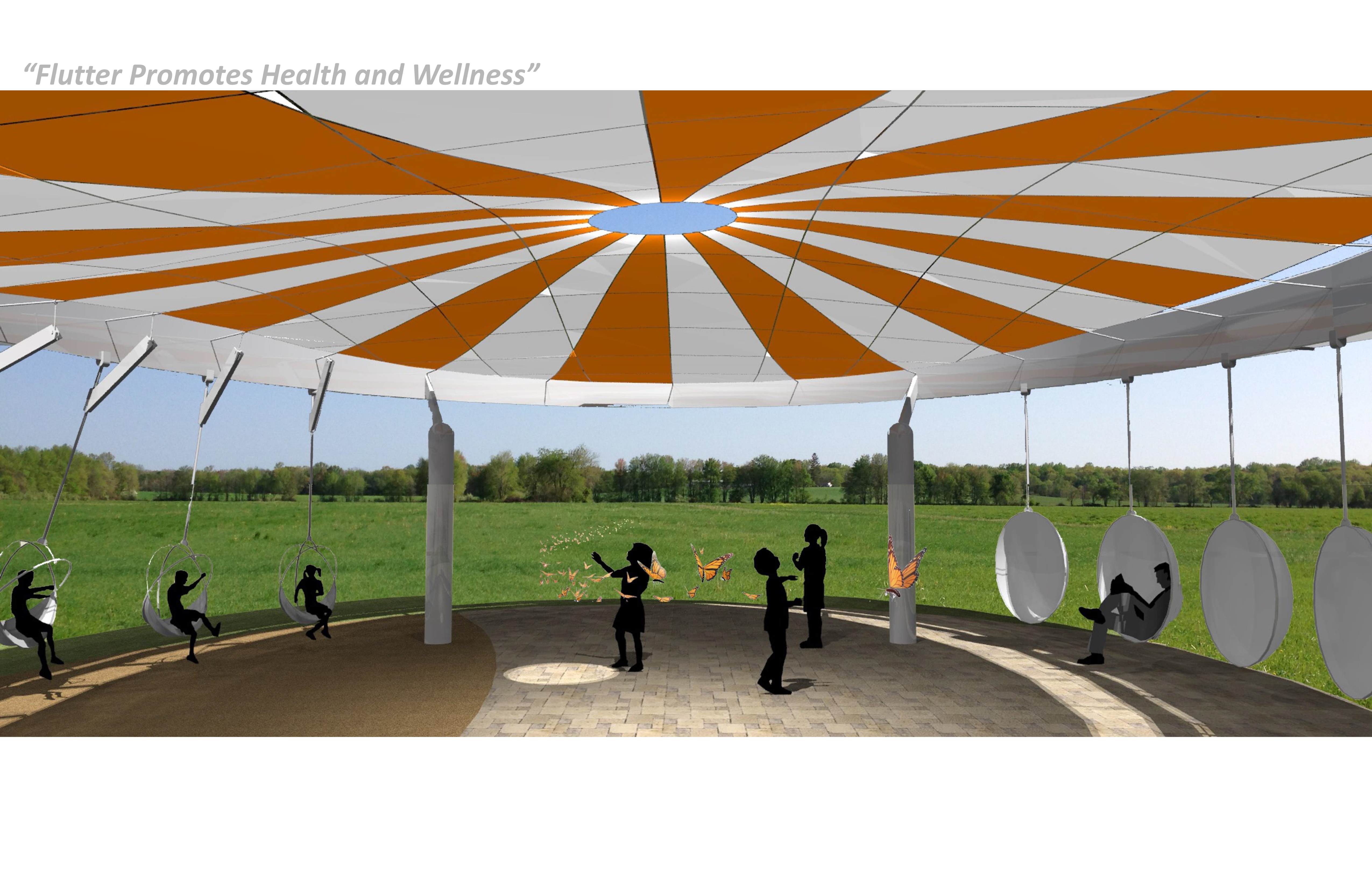 Flutter- Fabric Canopy by Reddrick - Architizer