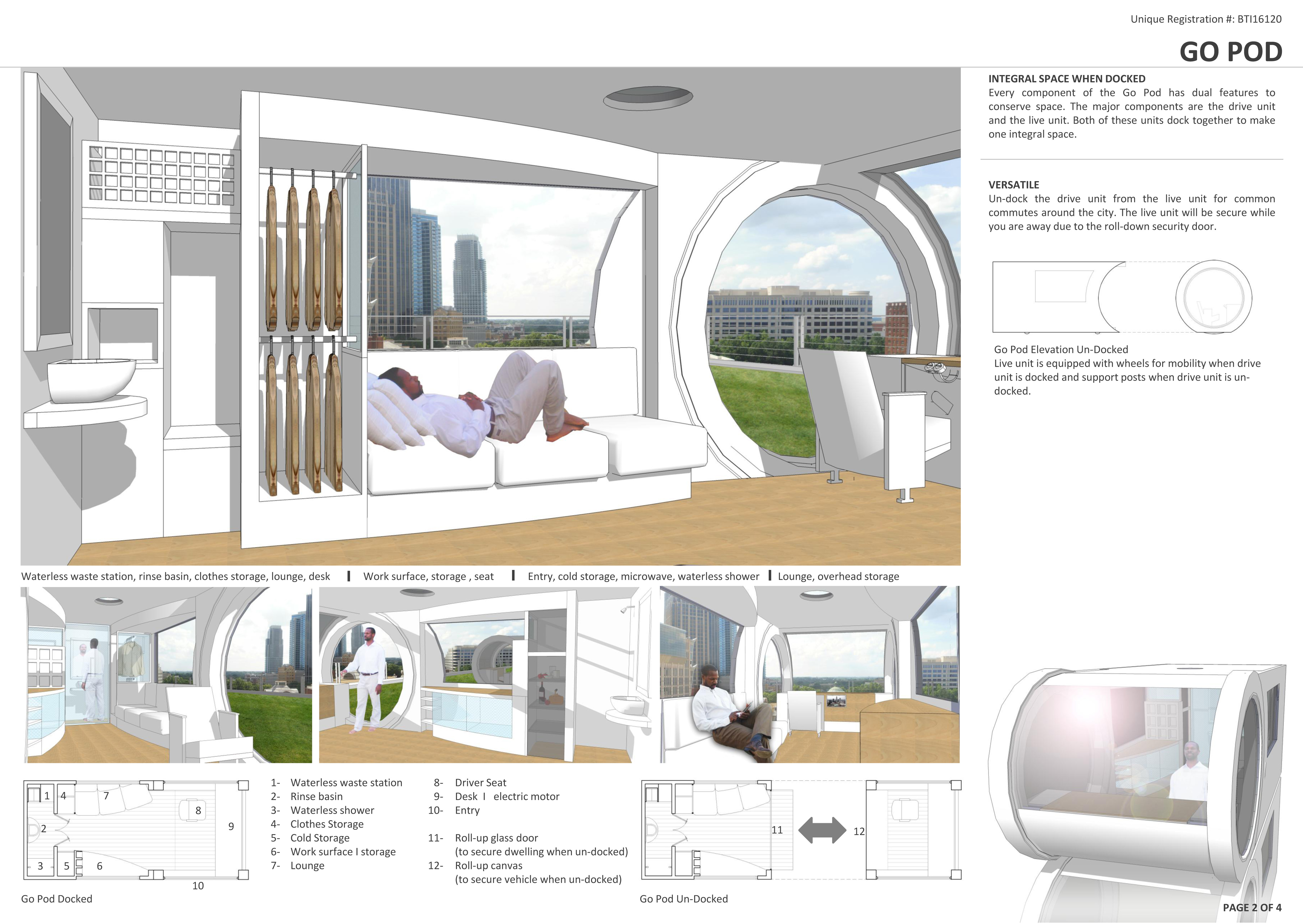 Go Pod- Mini Portable Housing by Reddrick - Architizer