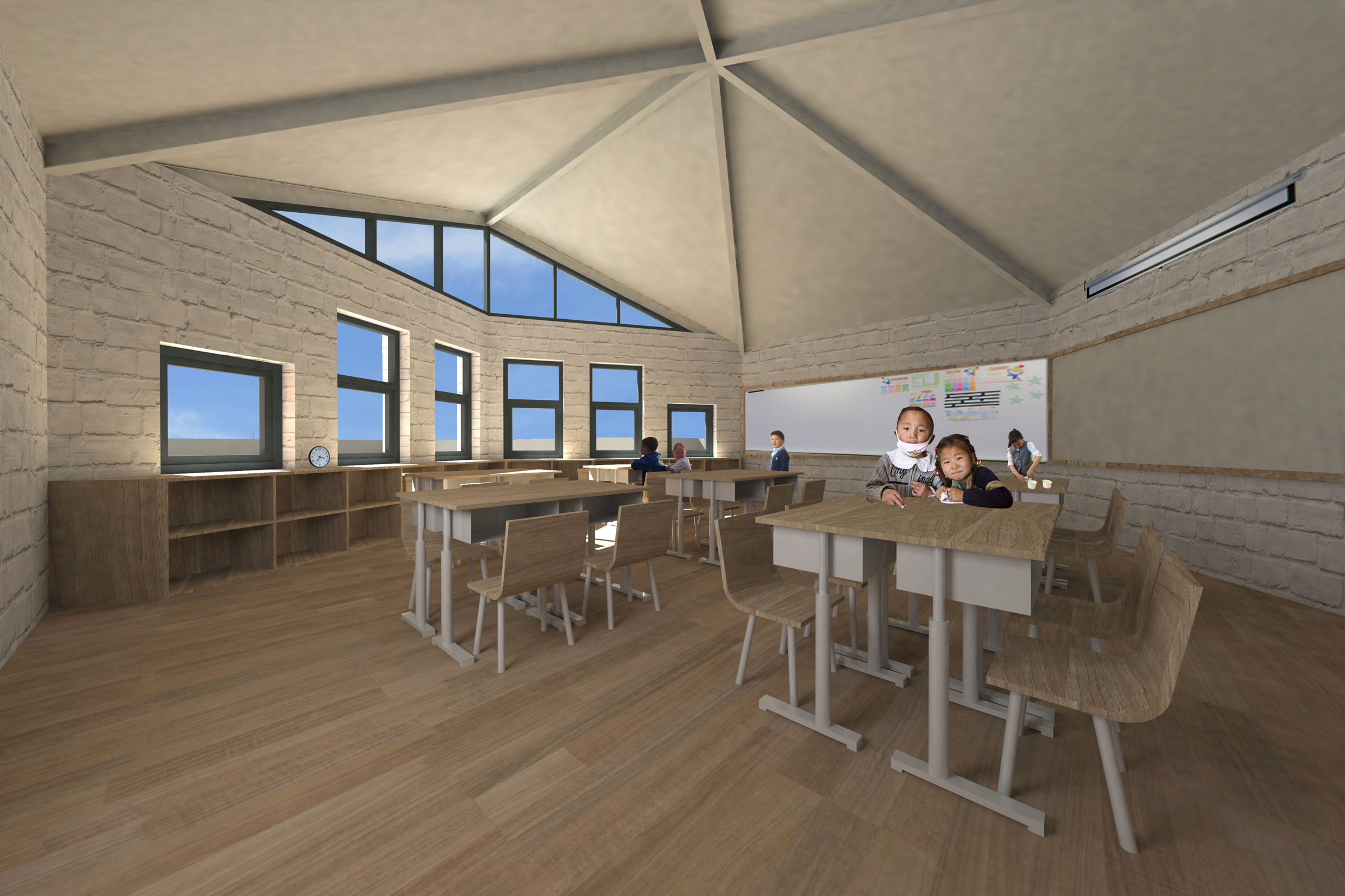 Cool School, Warm School by Yereem & Associates - Architizer