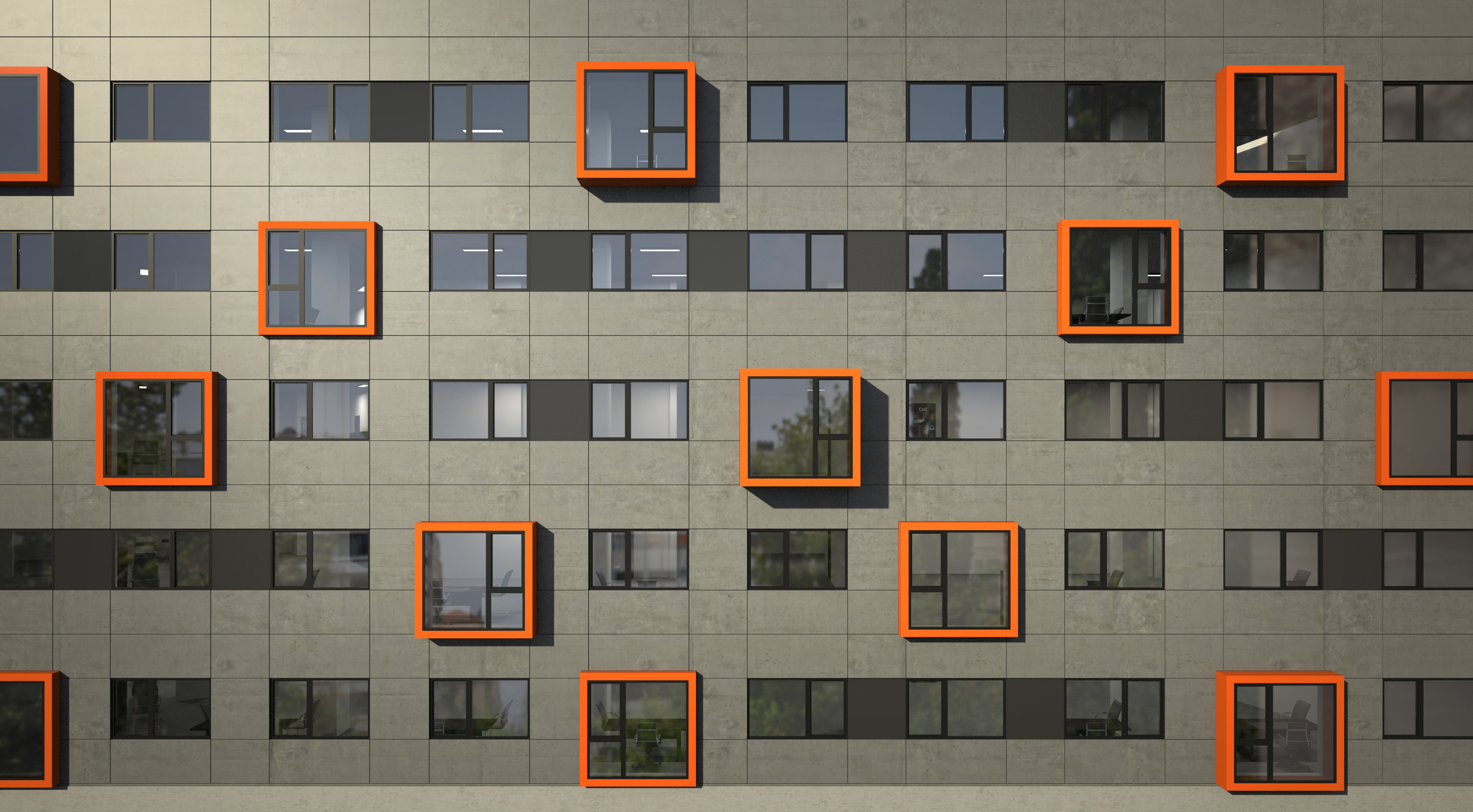 REFURBISHMENT & REUSE of existing OFFICE BUILDING by MRA Architects ...