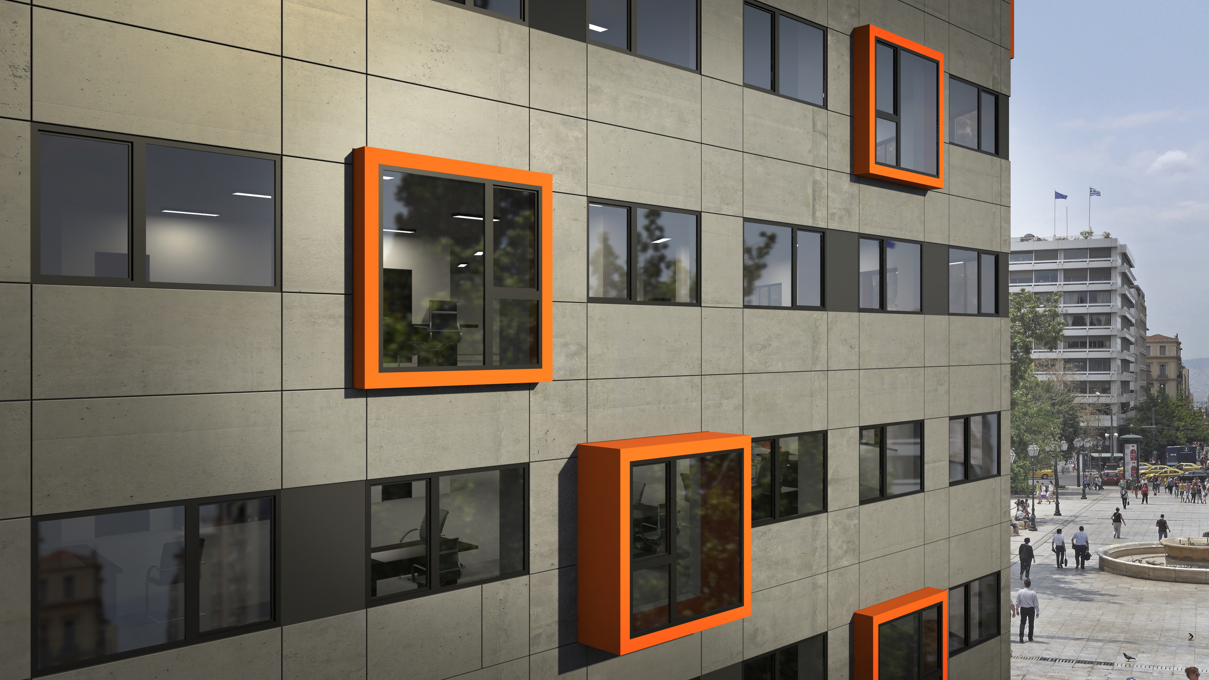 REFURBISHMENT & REUSE of existing OFFICE BUILDING by MRA Architects ...