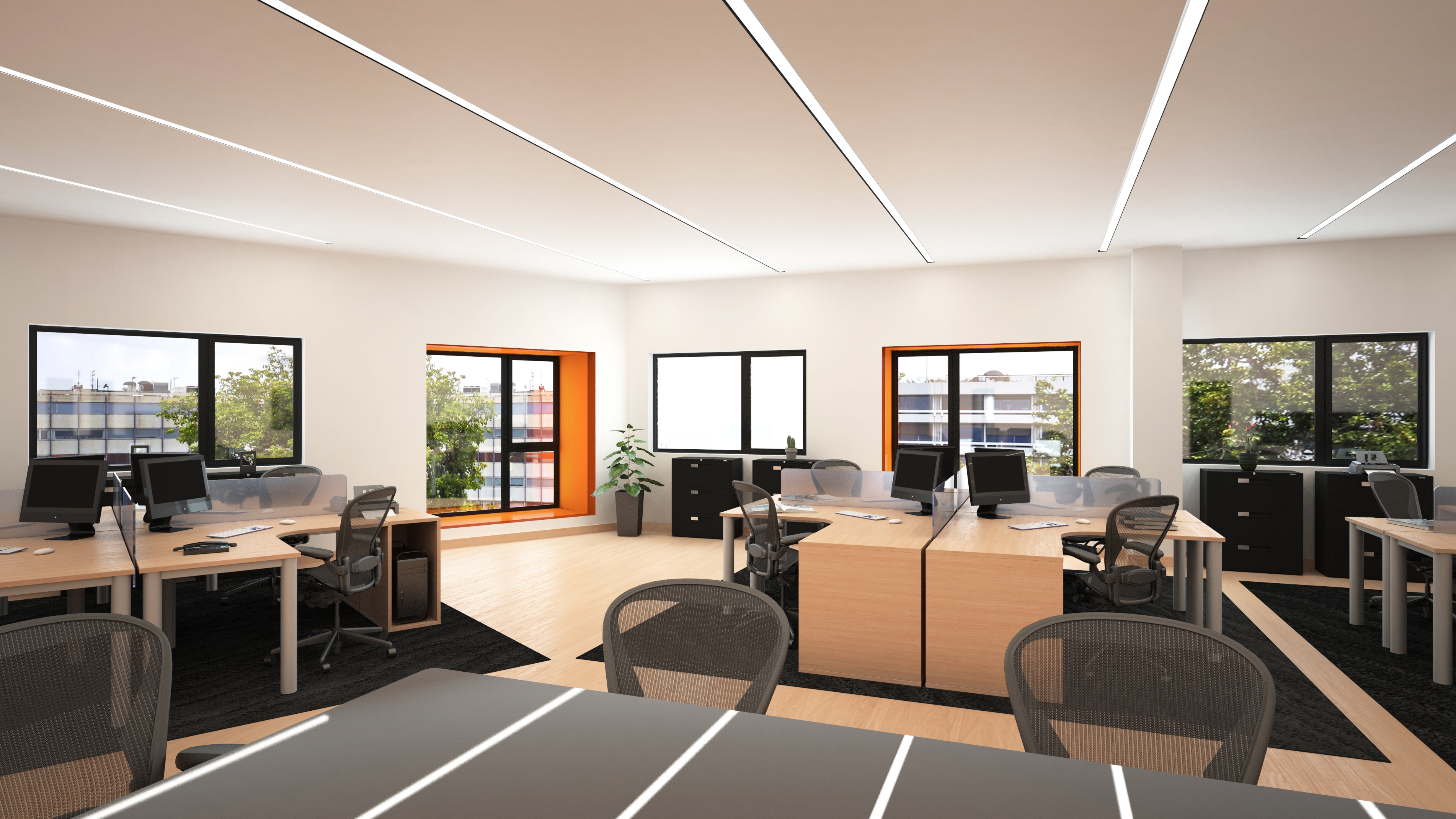 REFURBISHMENT & REUSE of existing OFFICE BUILDING by MRA Architects ...