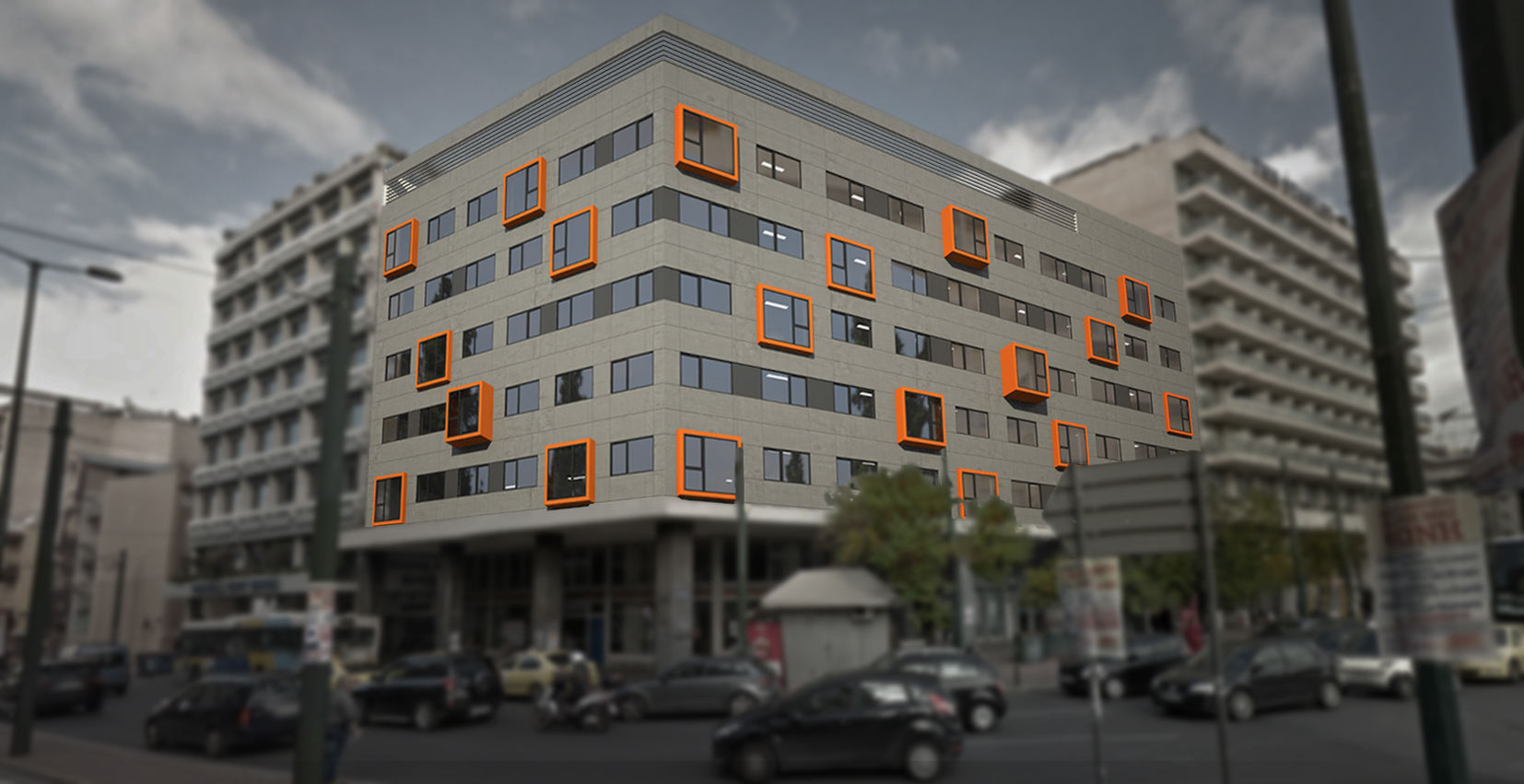 REFURBISHMENT & REUSE of existing OFFICE BUILDING by MRA Architects ...