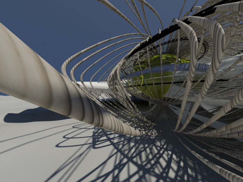 Artificial snow cave, emergency shelter by Margot Krasojevic ...