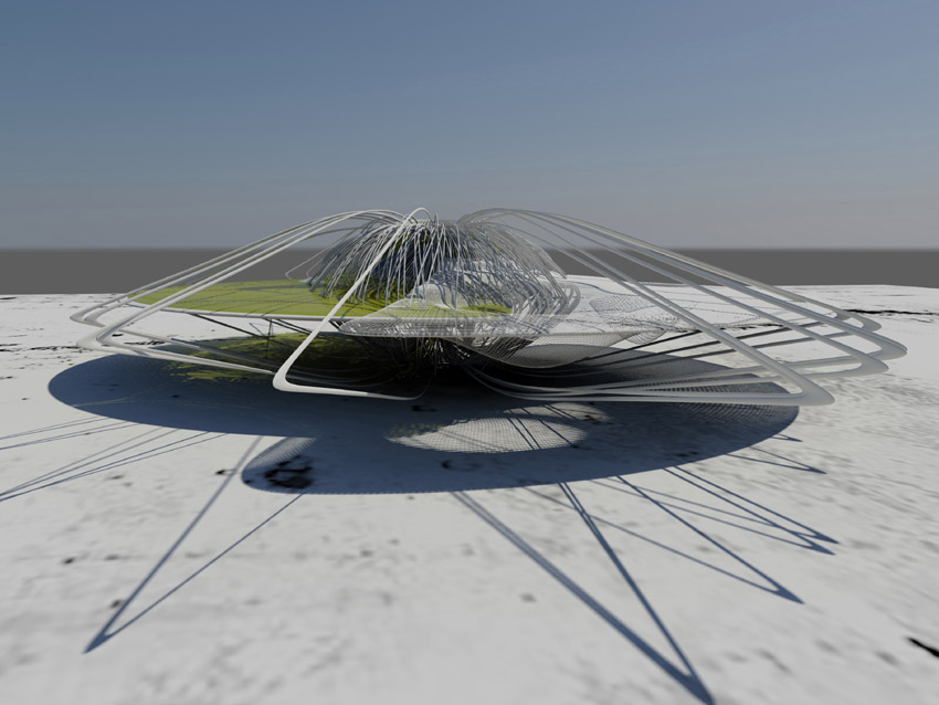 Artificial snow cave, emergency shelter by Margot Krasojevic ...