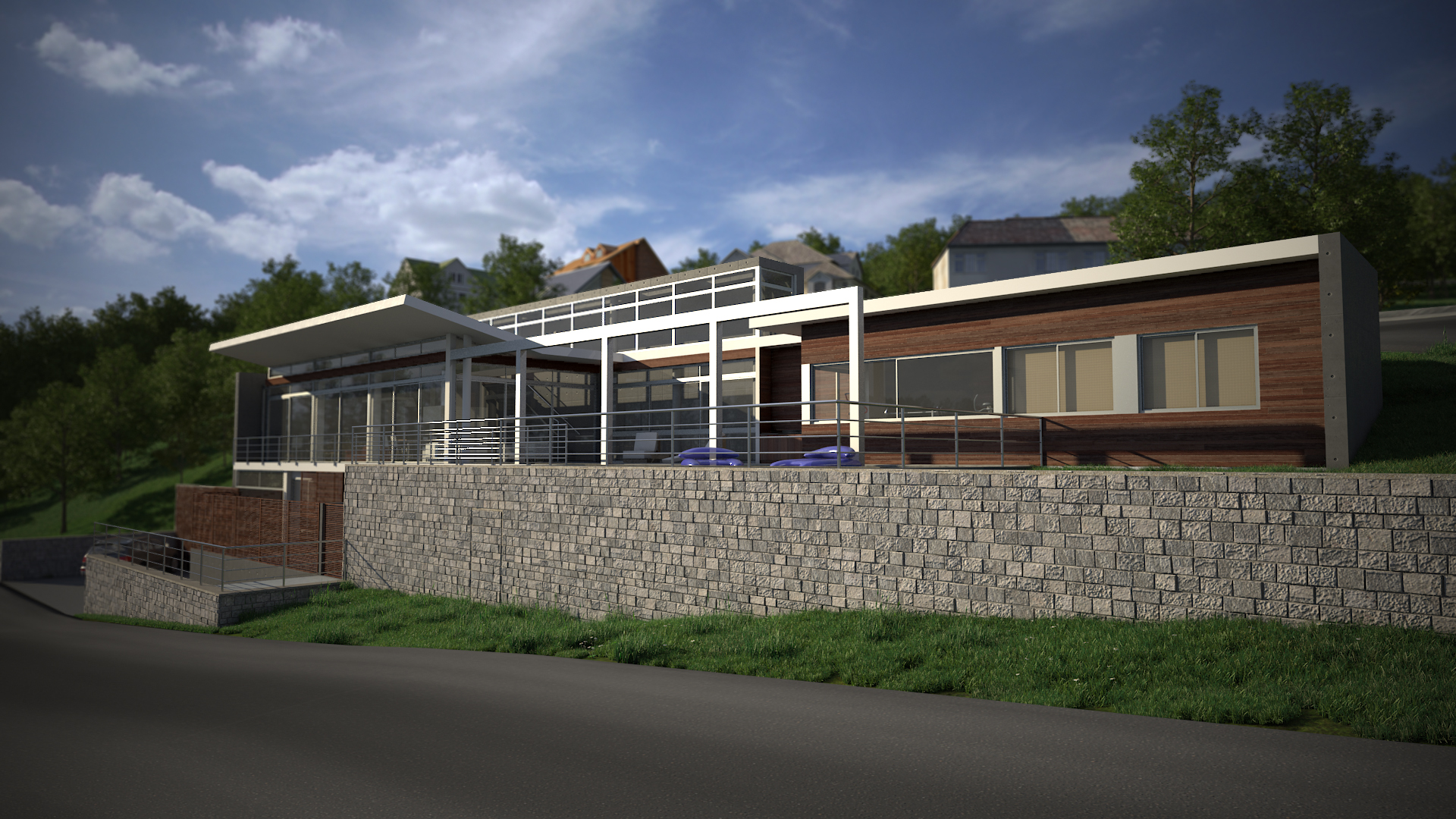 Kastav House: a prism anchored in the rock by NMD | NOMADAS - Architizer