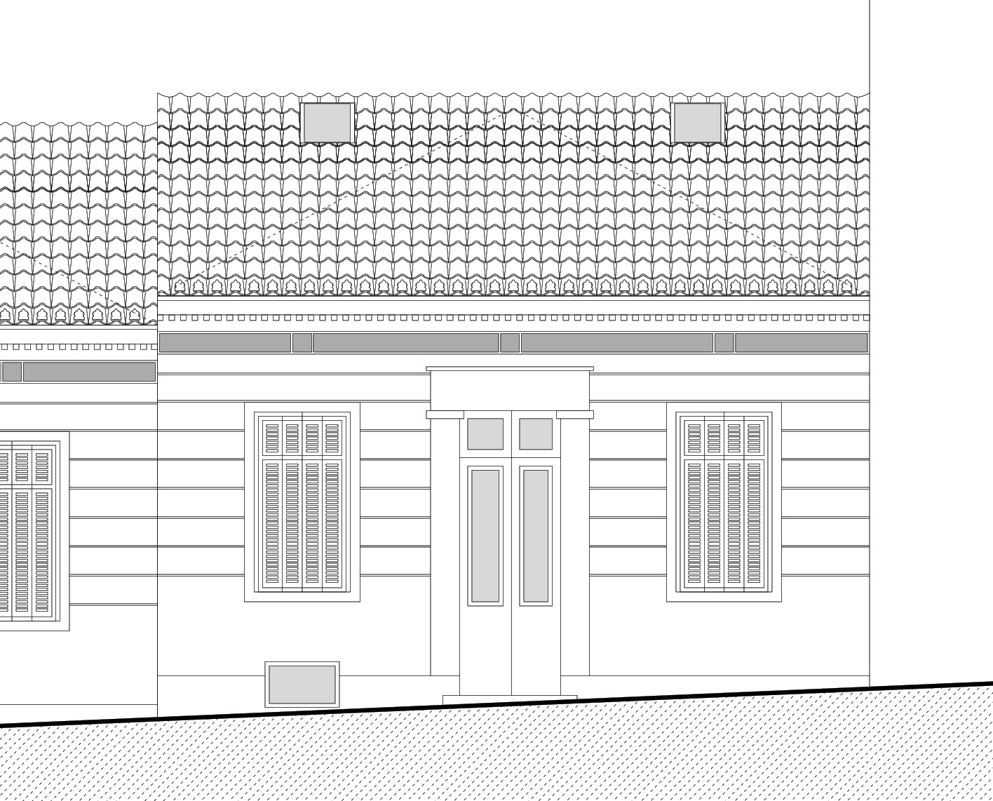 Staggered House - Neoclassic House Renovation in Athens by schema ...