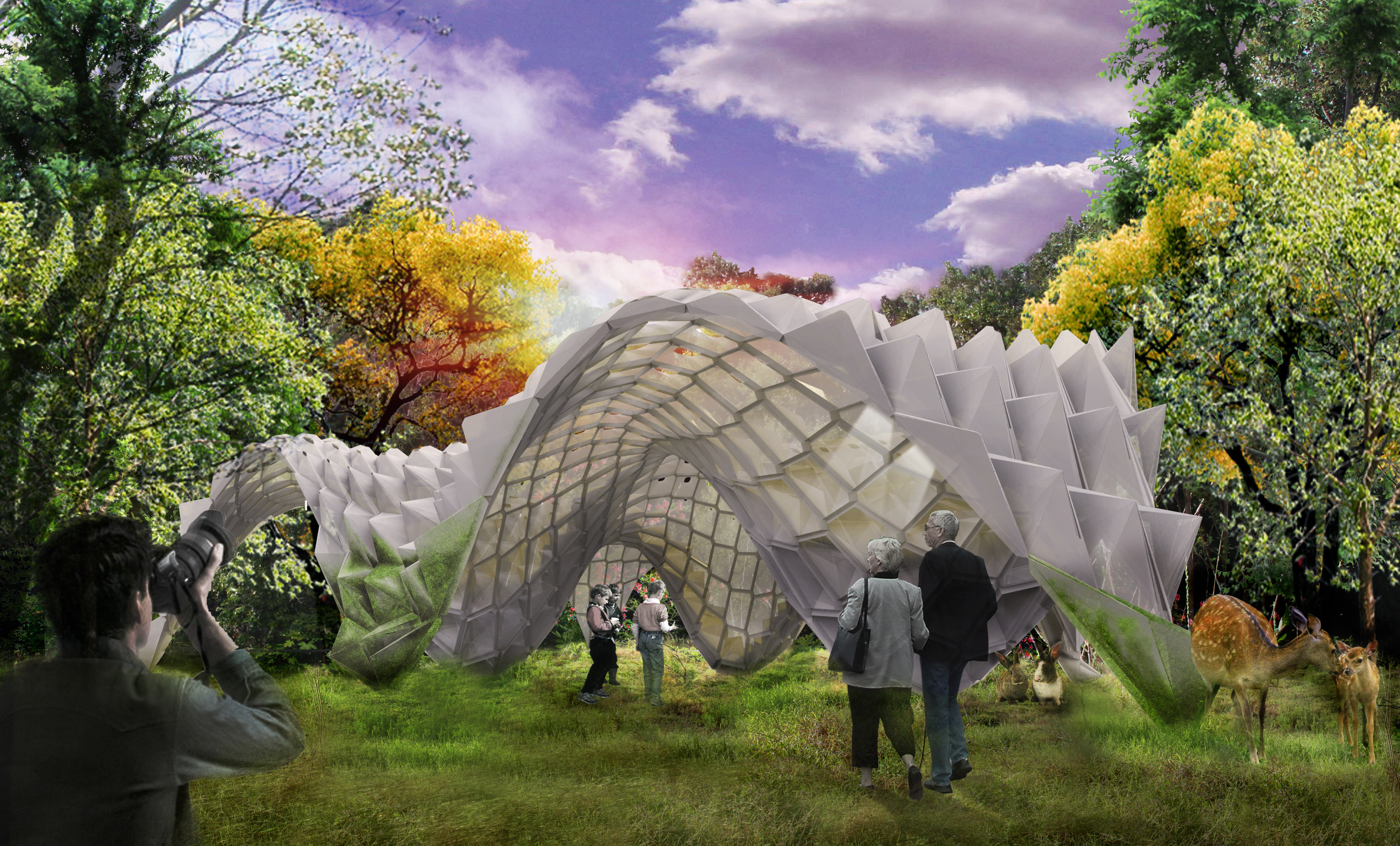 The Green Furry Thing Called Moss by Yereem & Associates - Architizer