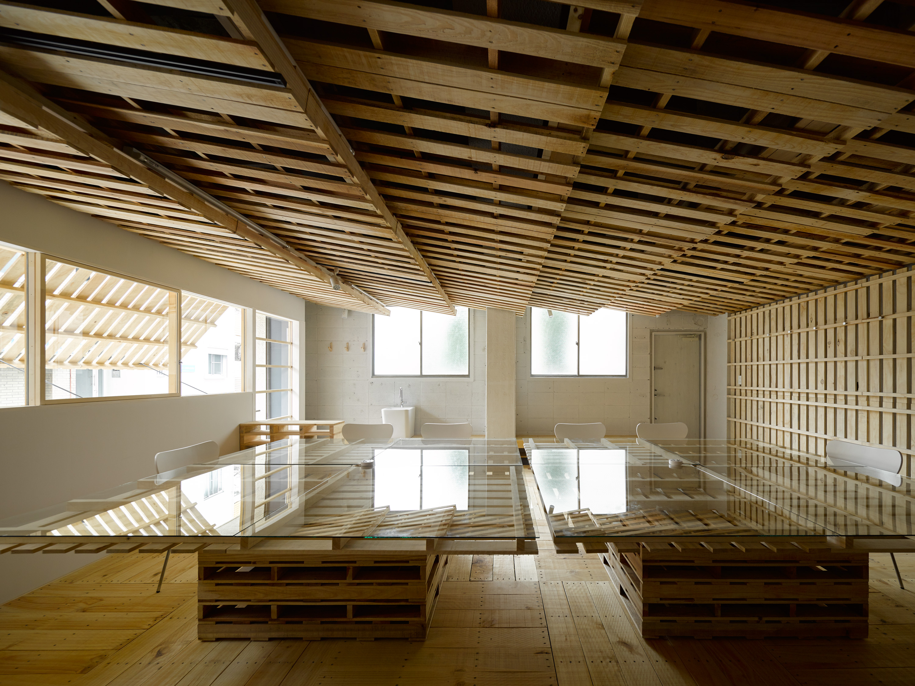 “Palette” with Flap Shutters by Hiroki Tominaga Atelier - Architizer