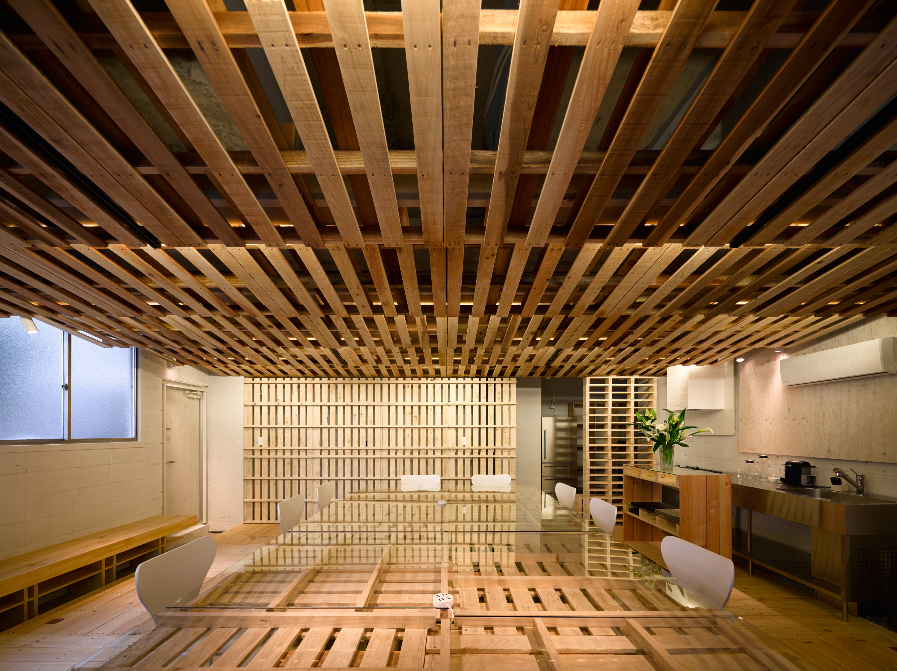 “Palette” with Flap Shutters by Hiroki Tominaga Atelier - Architizer