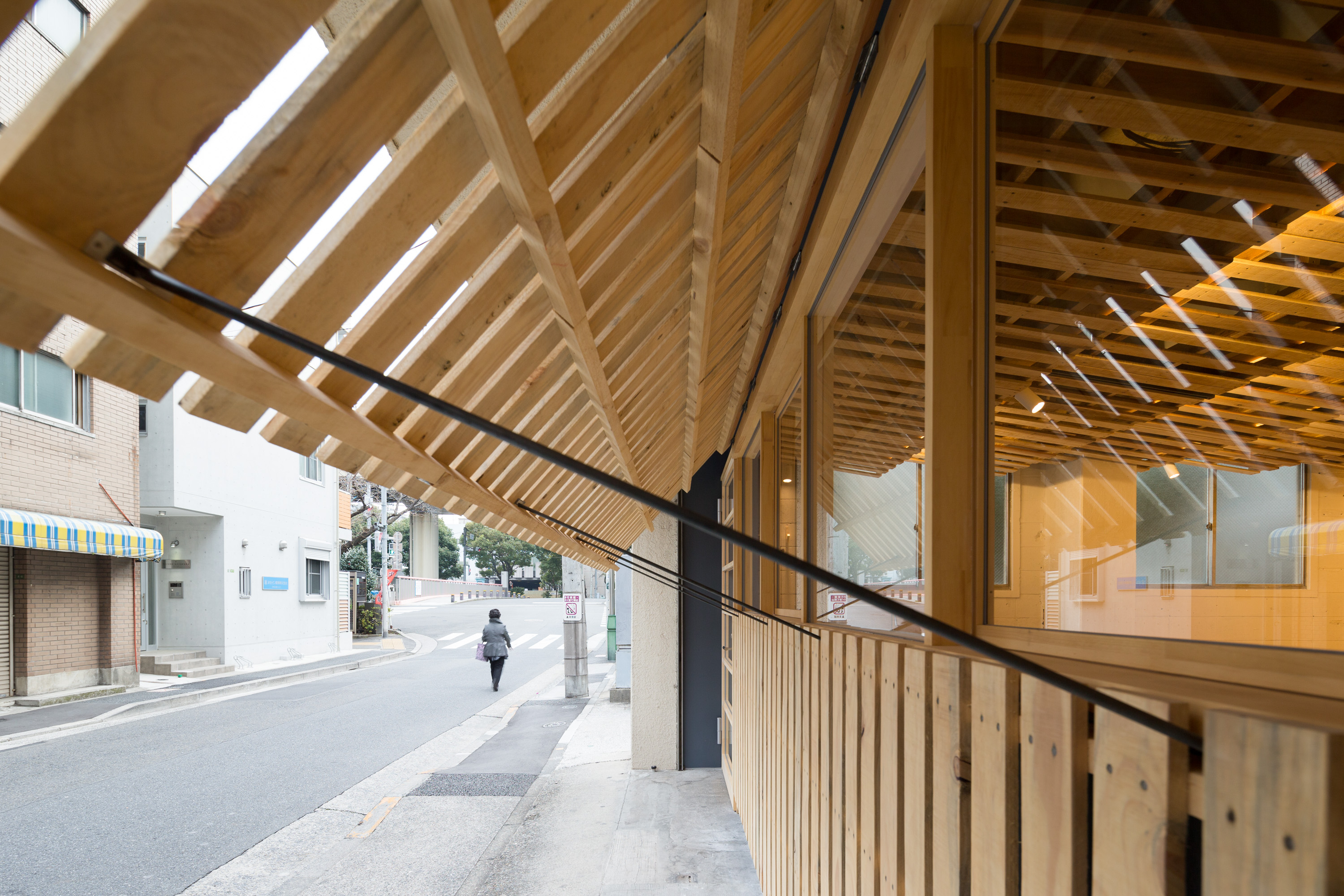 “Palette” with Flap Shutters by Hiroki Tominaga Atelier - Architizer