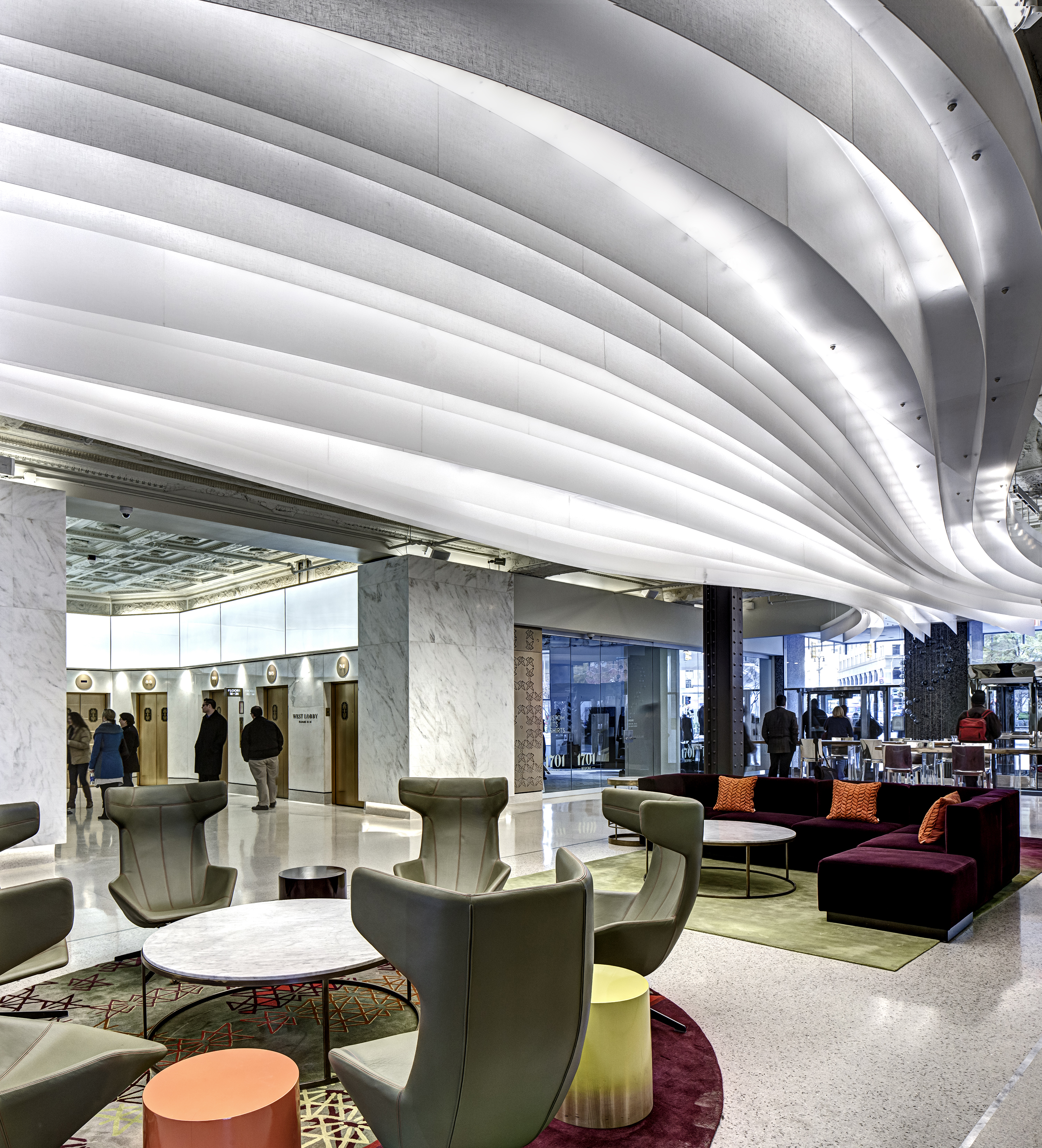 First National Lobby by Neumann/Smith Architecture - Architizer