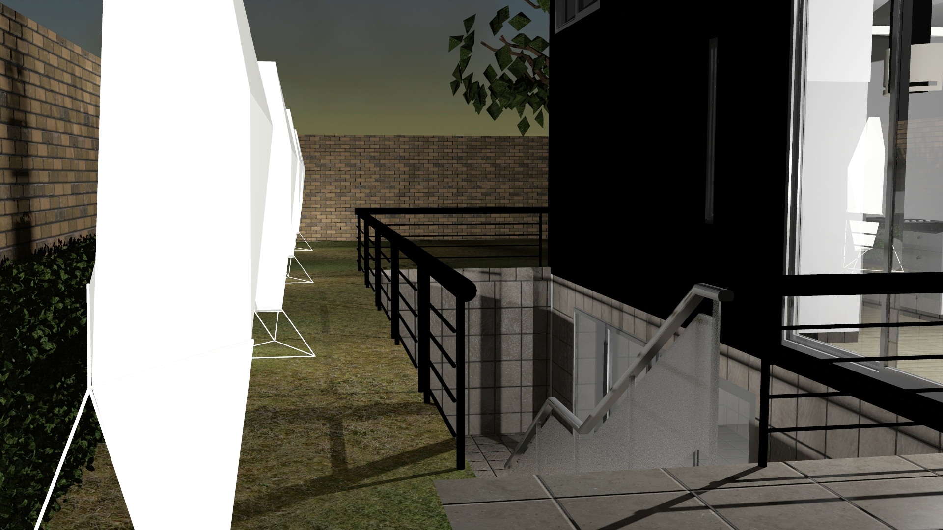 Black Cube House by Hajar Abdellaoui (Interior architecture student ...