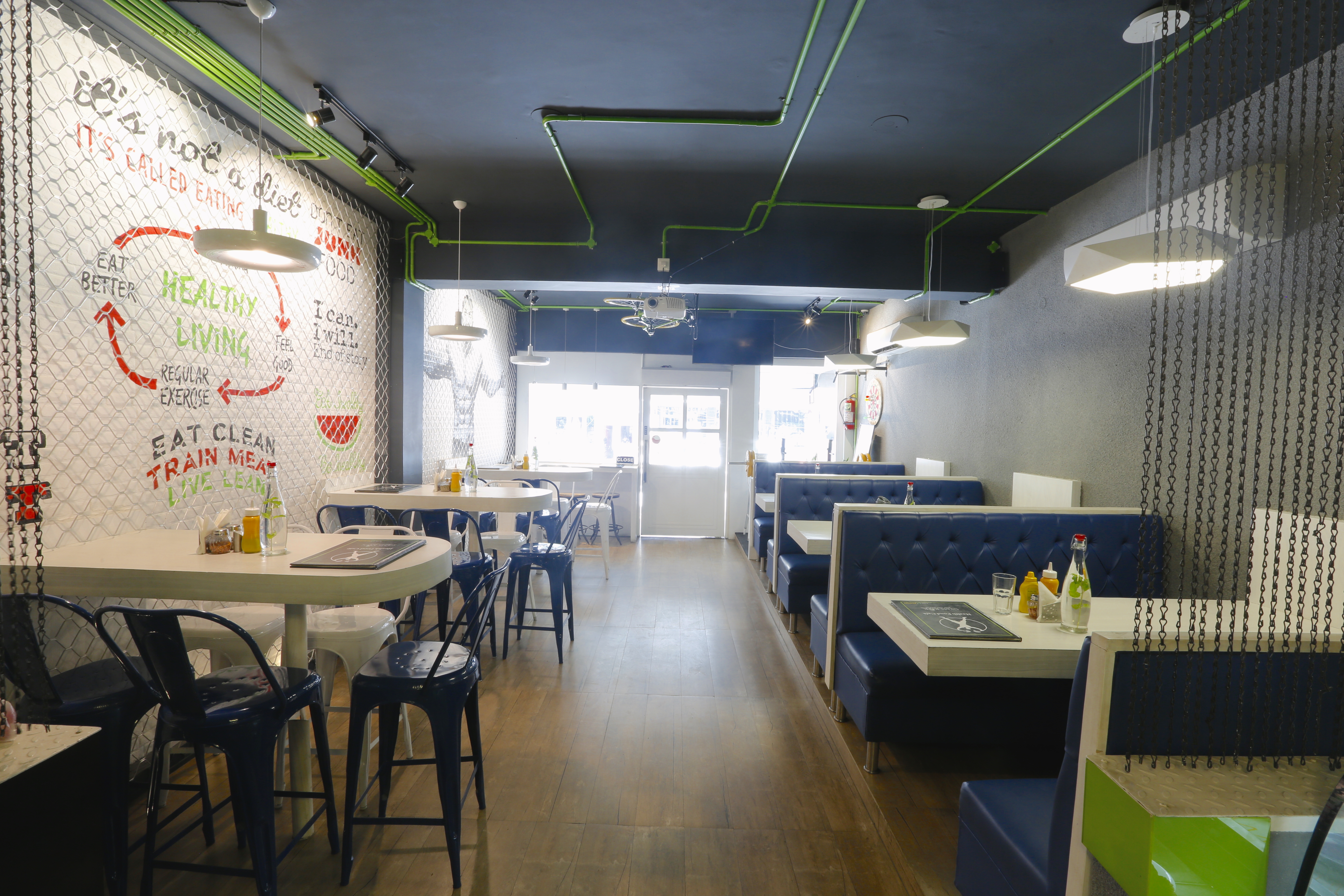 Gymskook Health Food Cafe by Rishabh Sarpal Design Studio - Architizer