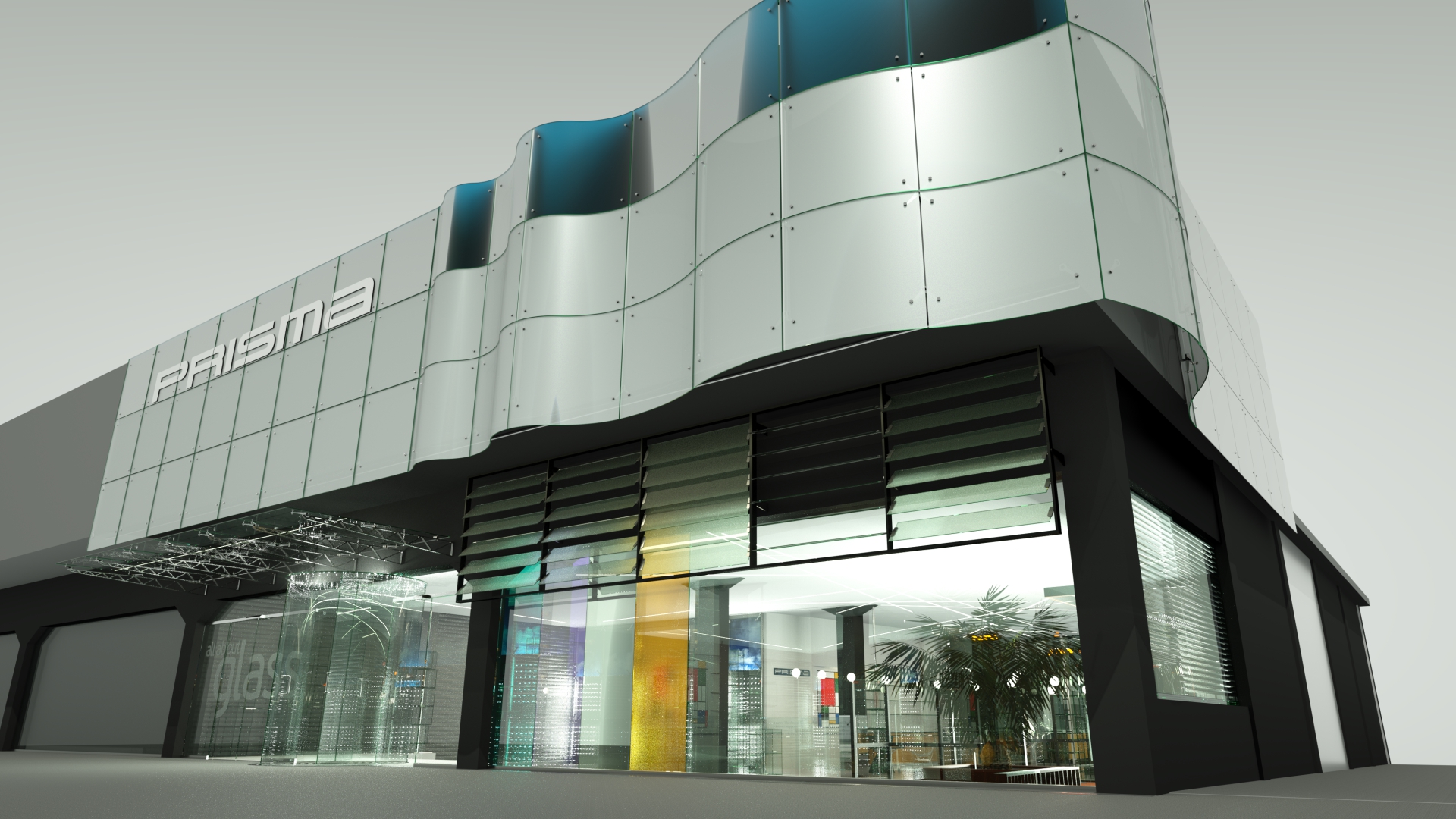 PRISMA Athens showroom by IdeART Karamanlidis - Architizer