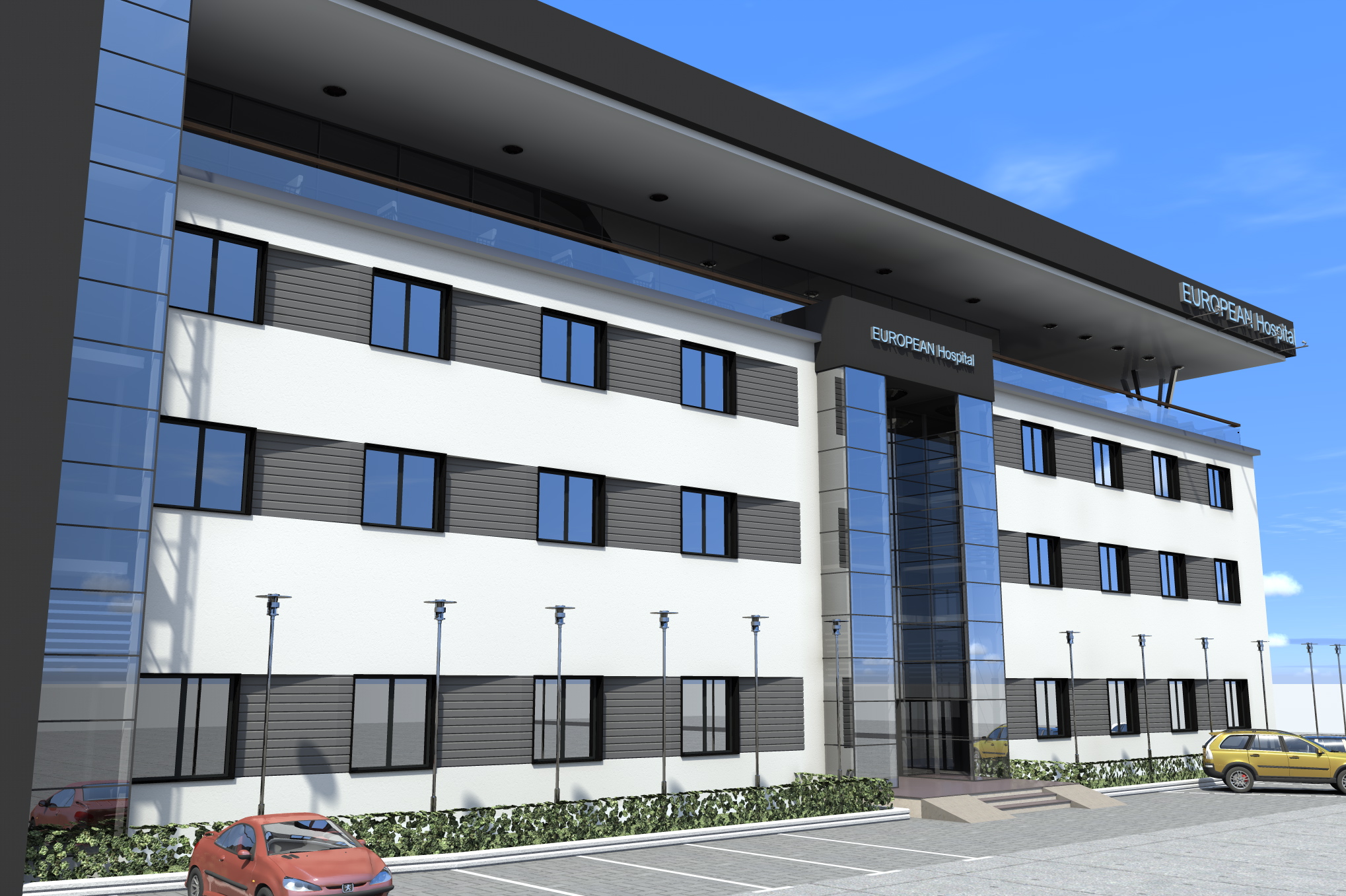 "EUROPEAN HOSPITAL" by " COMFORTGroup" - Architizer