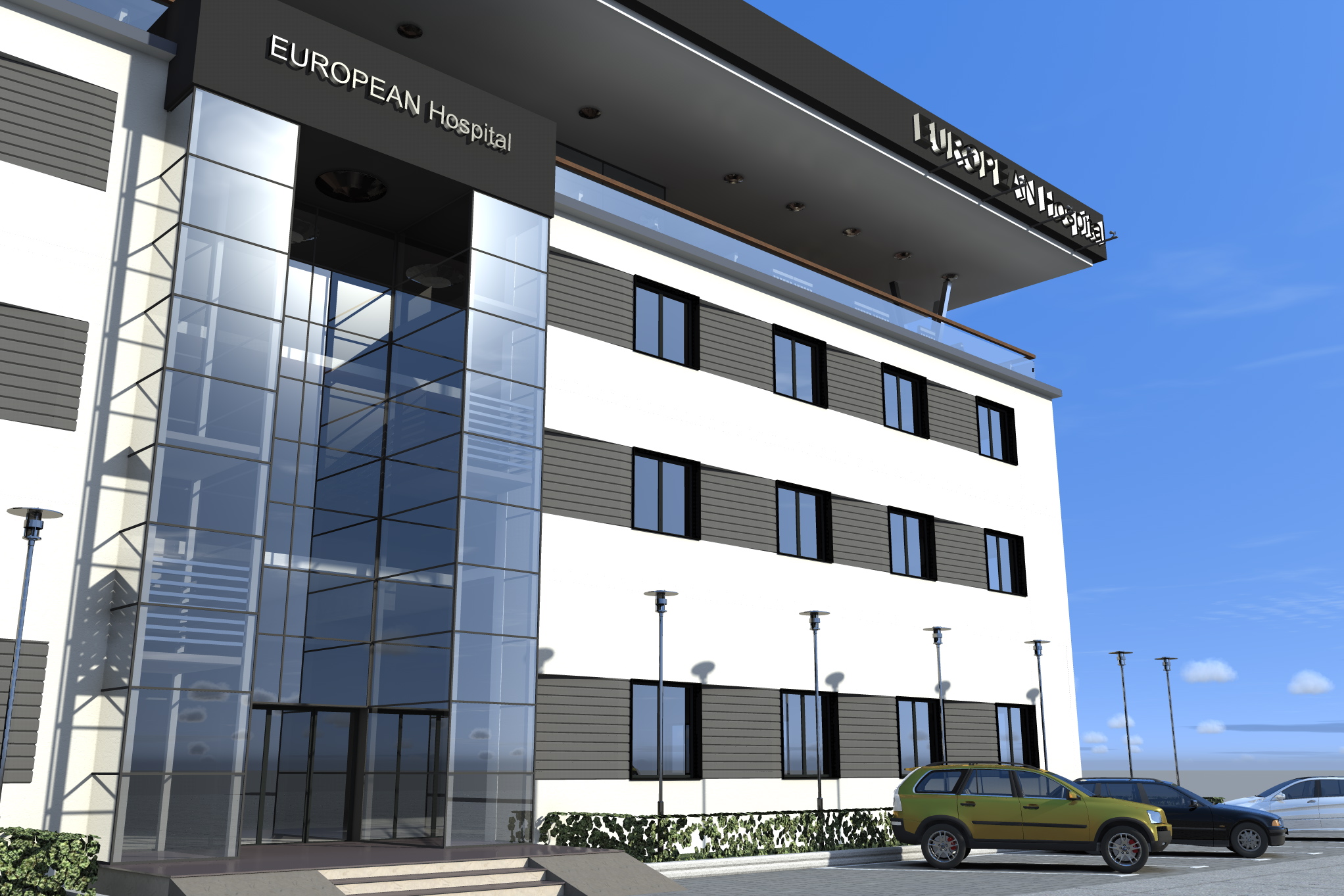"EUROPEAN HOSPITAL" by " COMFORTGroup" - Architizer