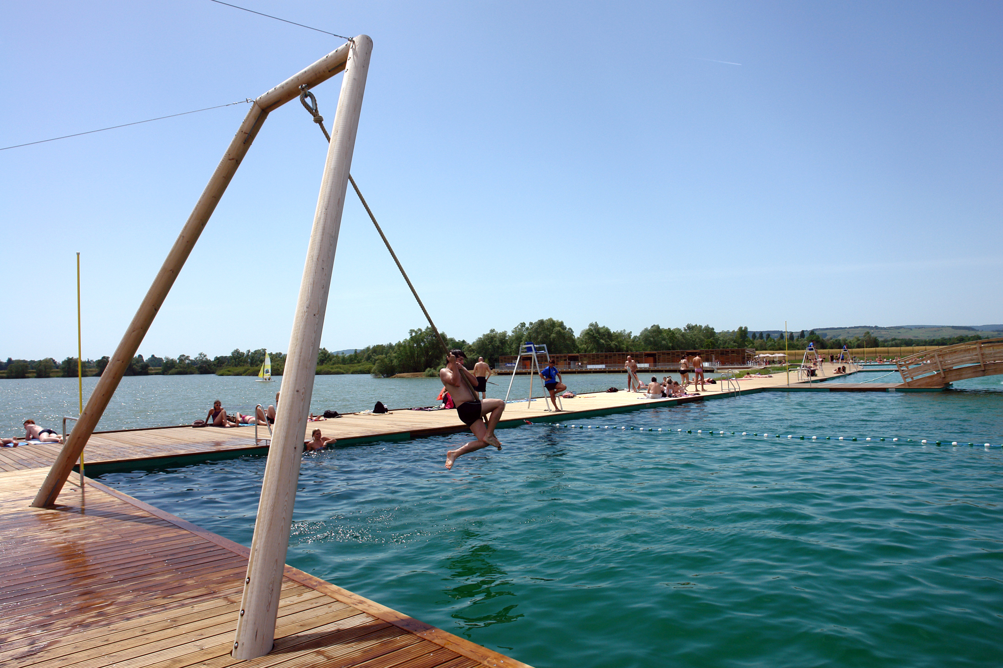Natural swimming pool in Beaune - Architizer