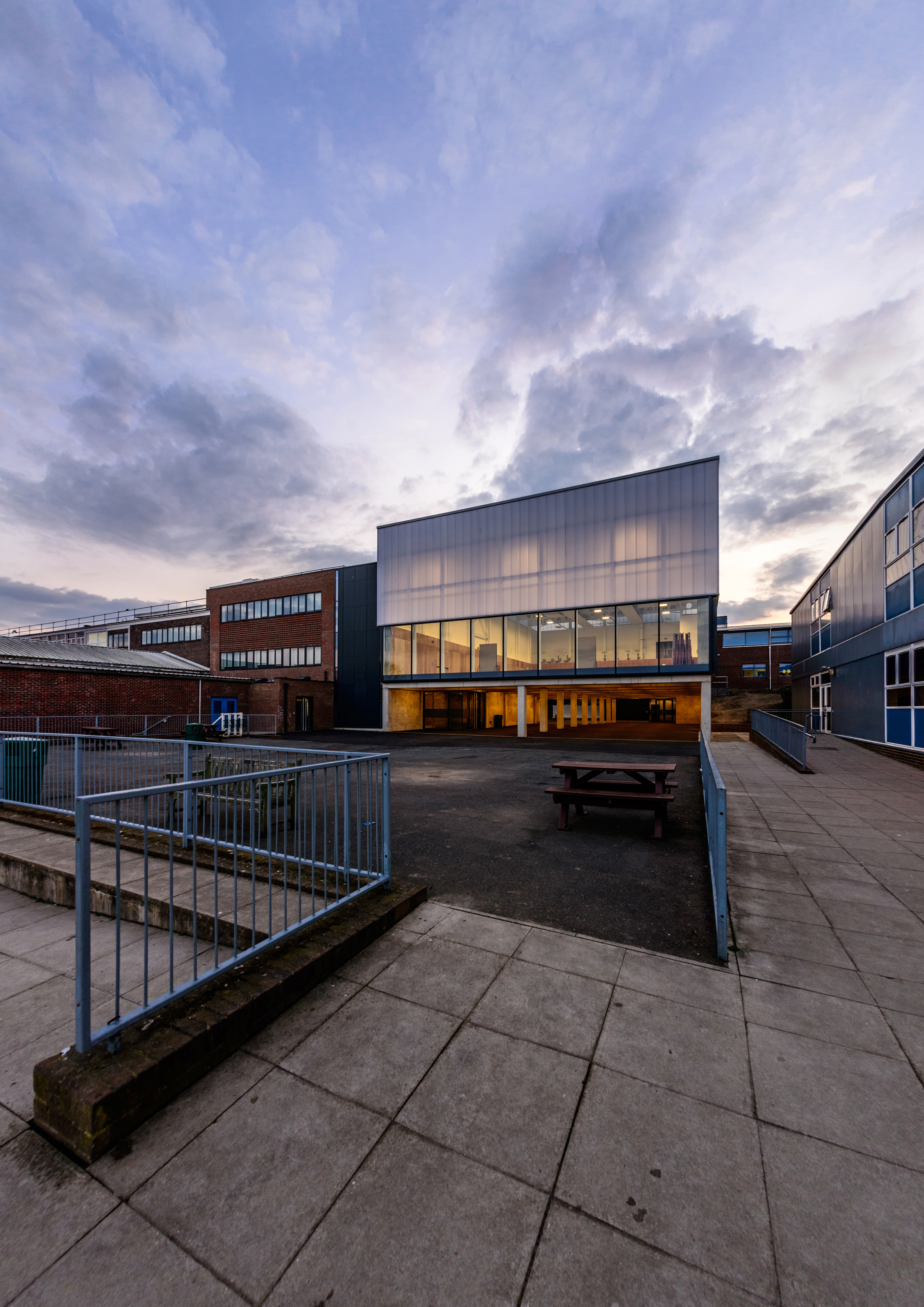 Haydon School Activity Hall by Nick Baker Architects - Architizer