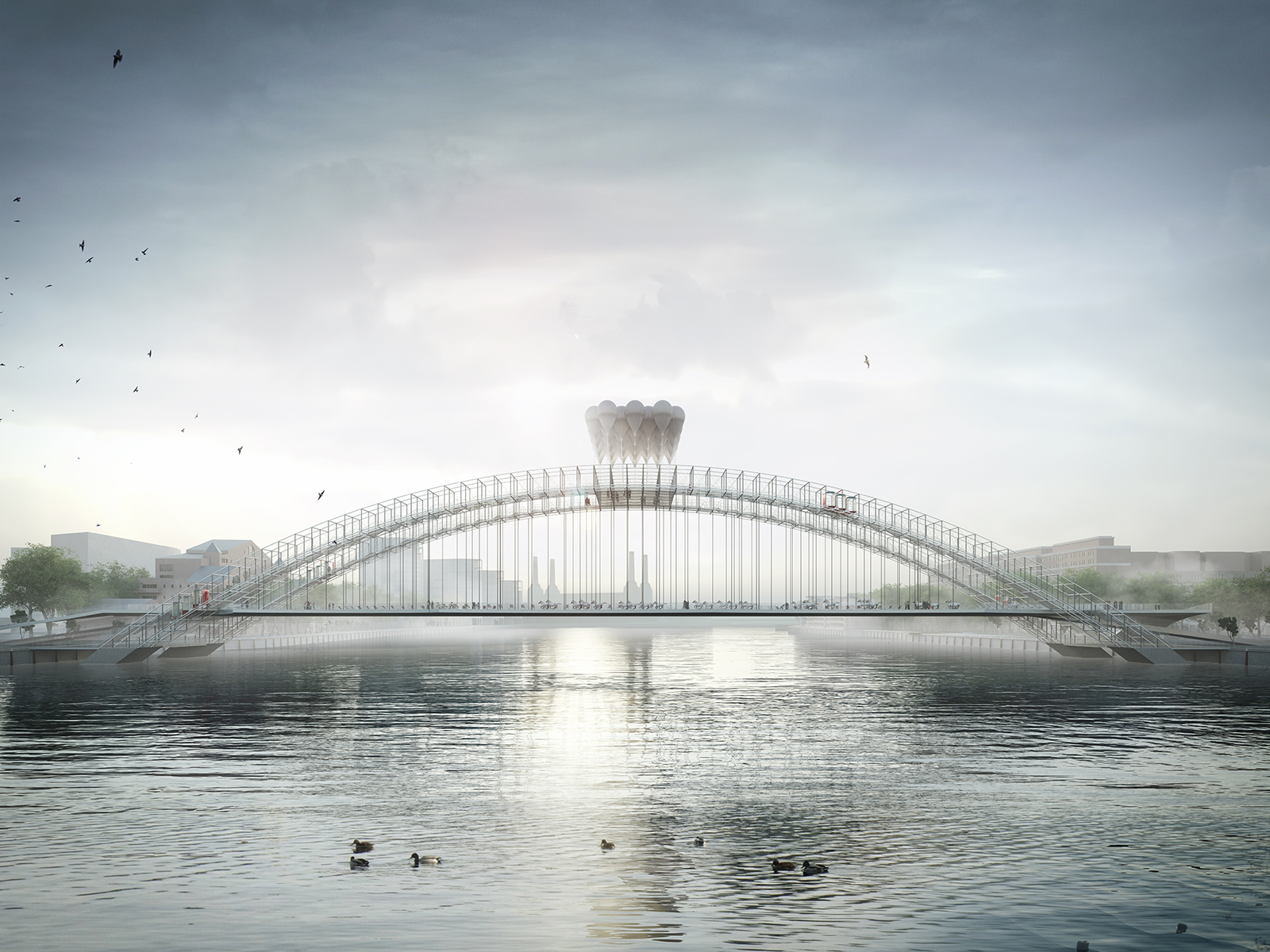 Nine Elms Bridge by Atelier Zündel Cristea - Architizer