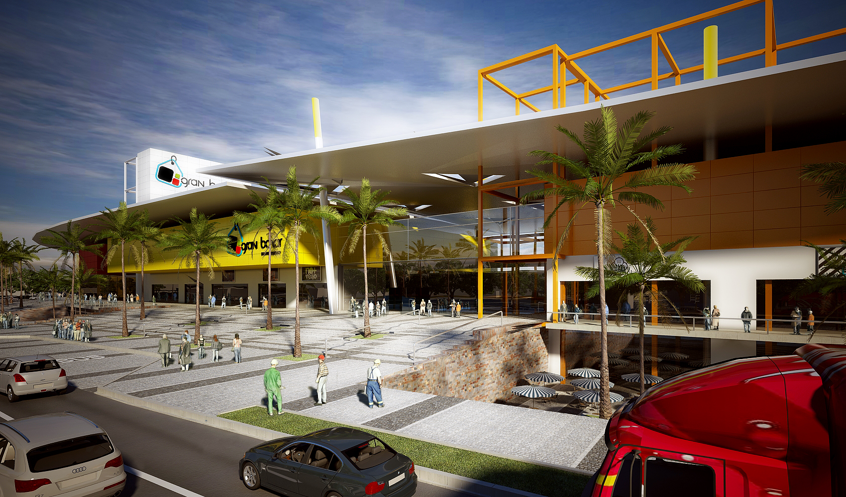 GRAN BAZAR SAN FRANCISCO MALL: a market plaza as mall by NMD | NOMADAS ...