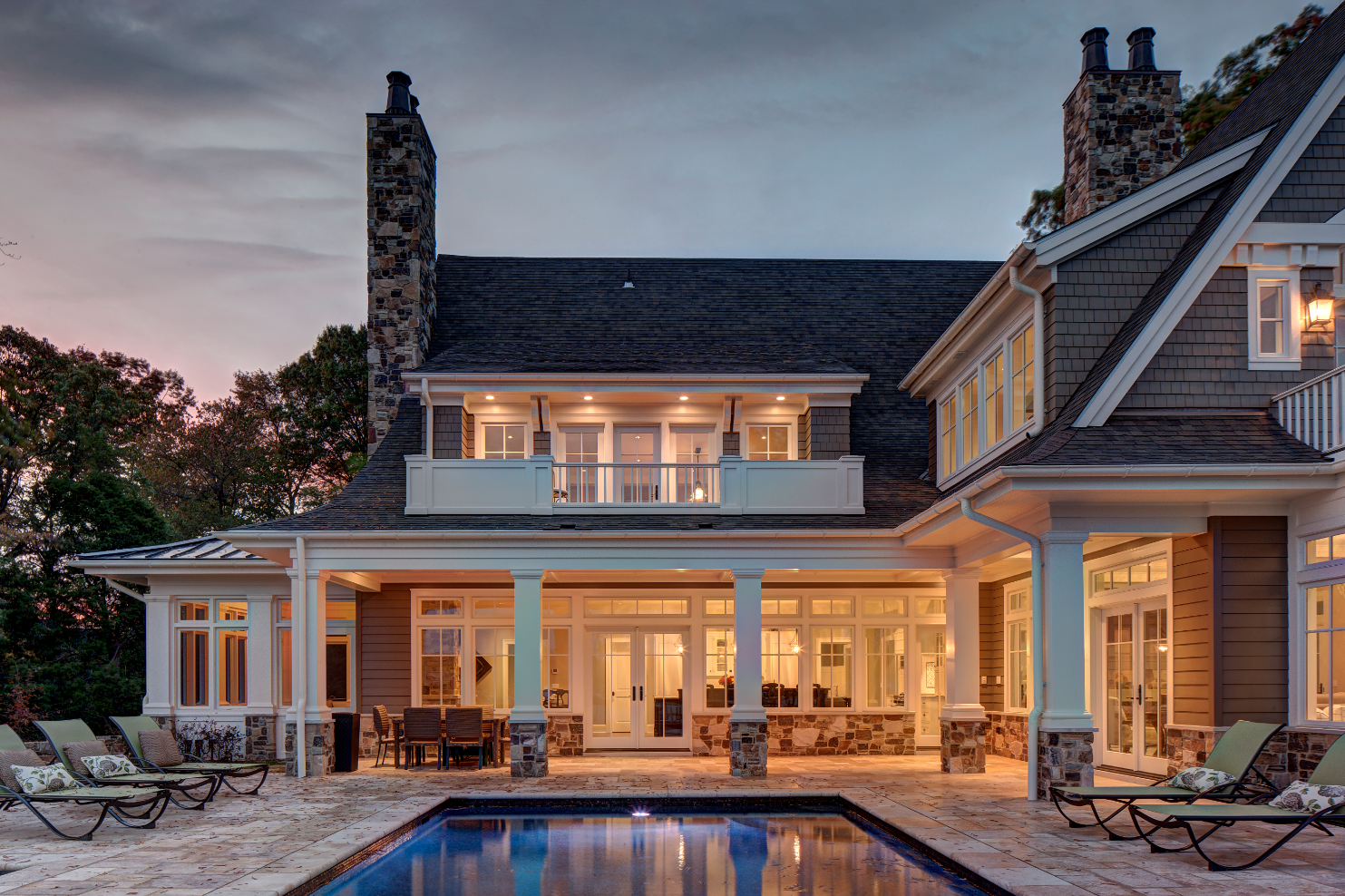 Traditional Chesapeake Bay Waterfront, Maryland by Hammond Wilson ...