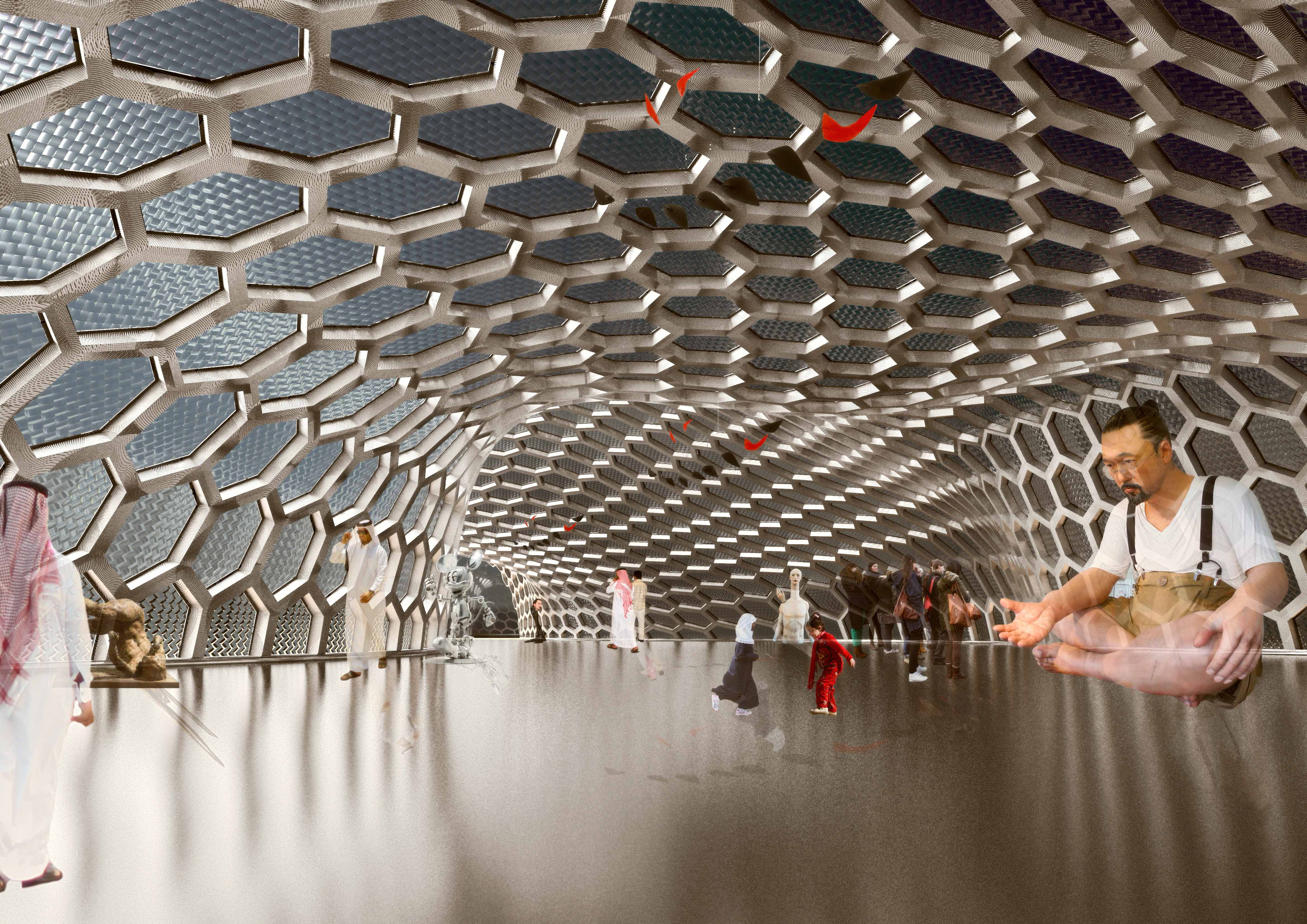 The Hive pavilion by Rabatanalab - Architizer