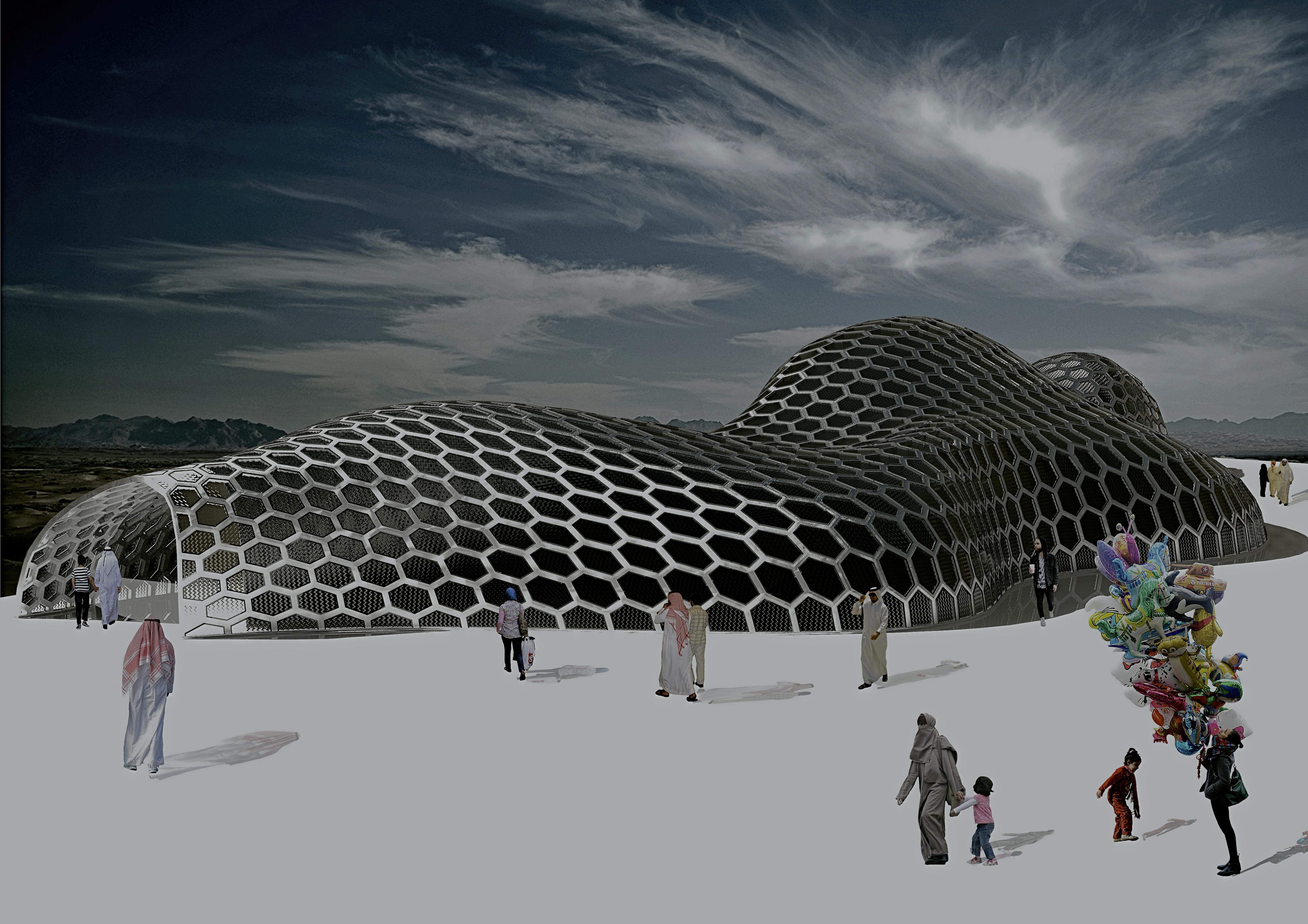 The Hive pavilion by Rabatanalab - Architizer