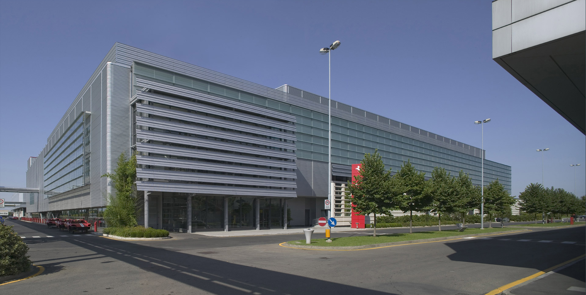 Ferrari Paintshop Building by MVarchitects - Architizer