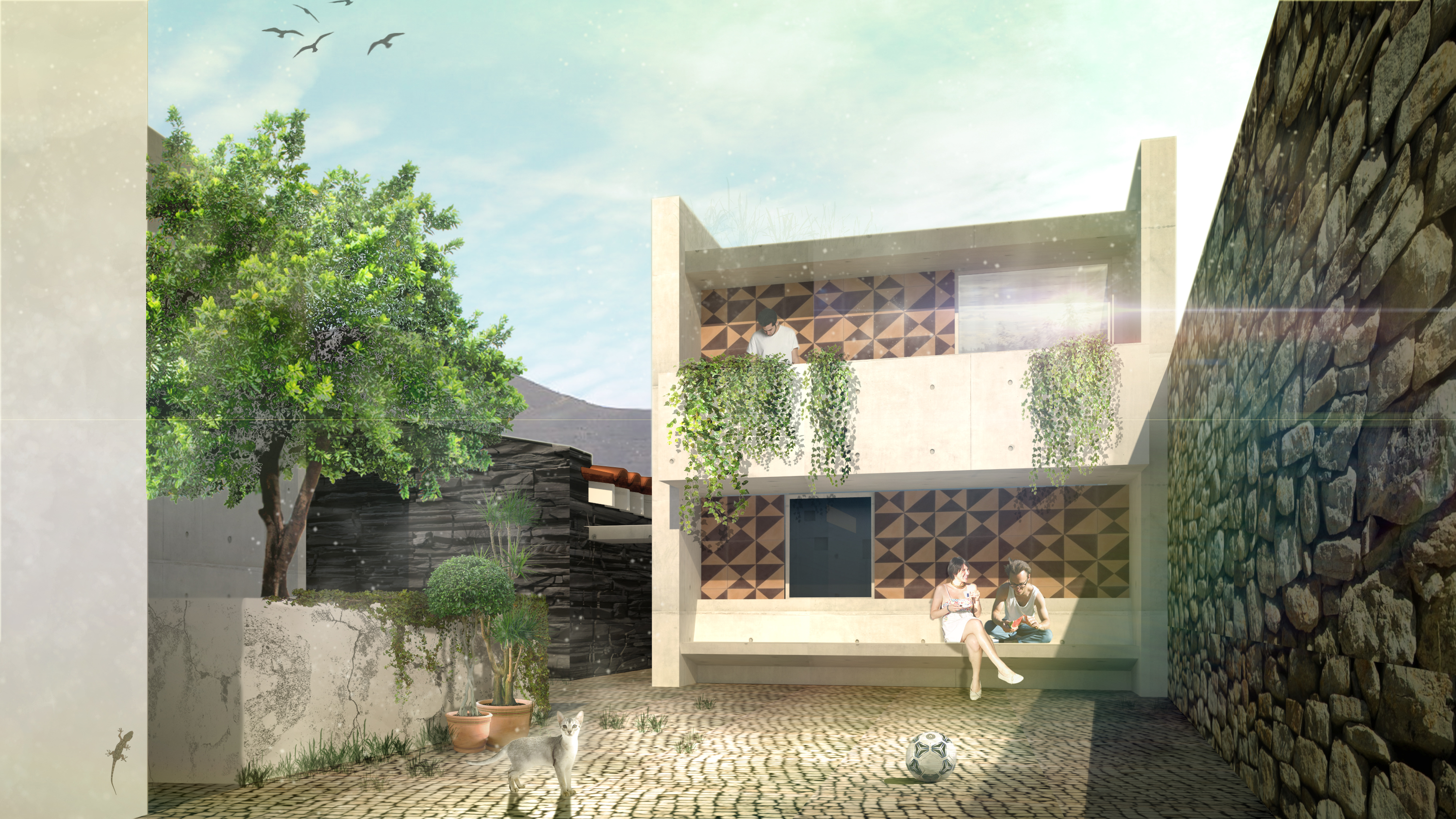 Acosta double house by Donacio Cejas Arquitectura - Architizer