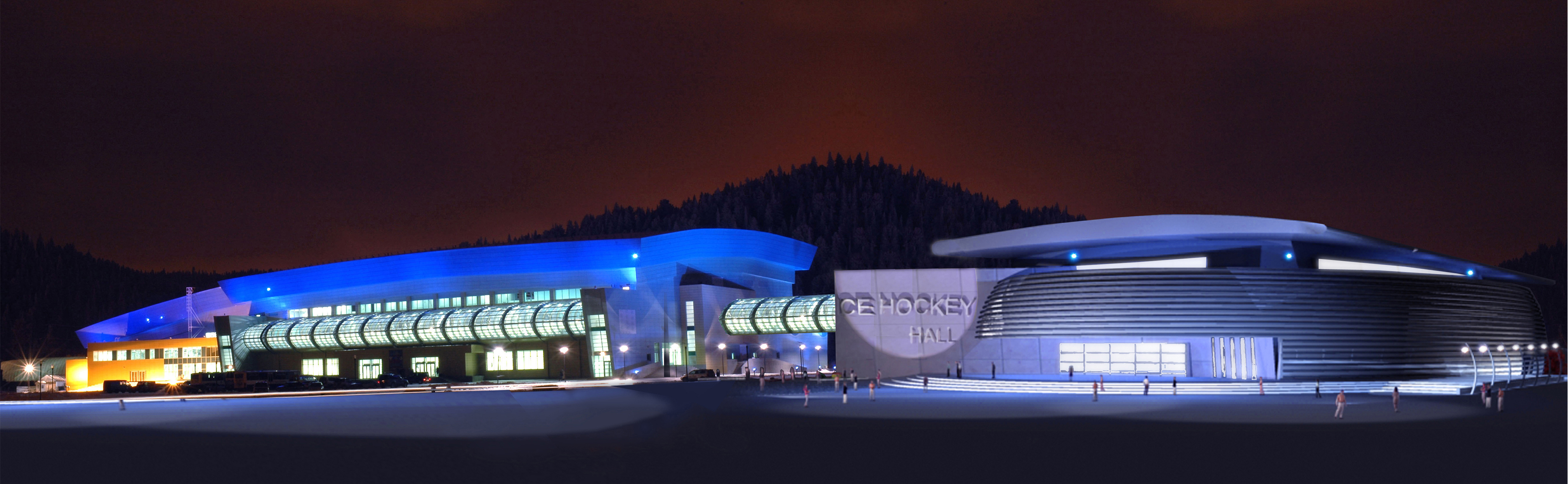 YUGRA ICE HOCKEY HALL by KAYAALP ARCHITECTS - Architizer