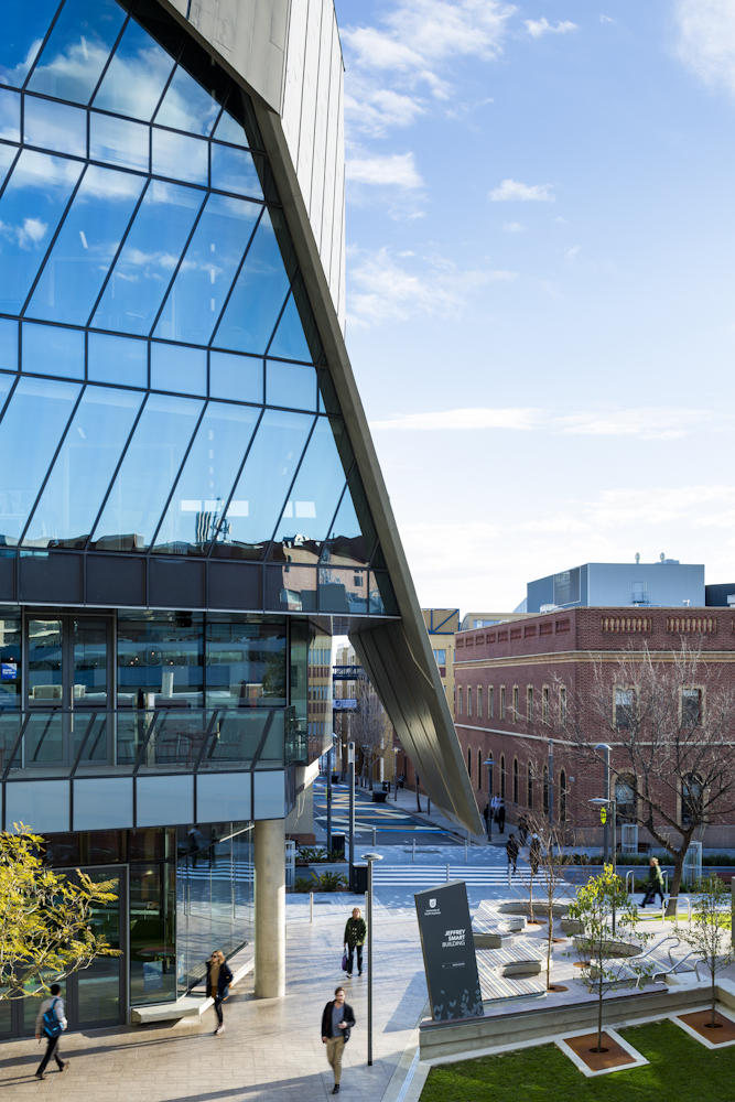 Jeffrey Smart Building, University of South Australia by John Wardle ...